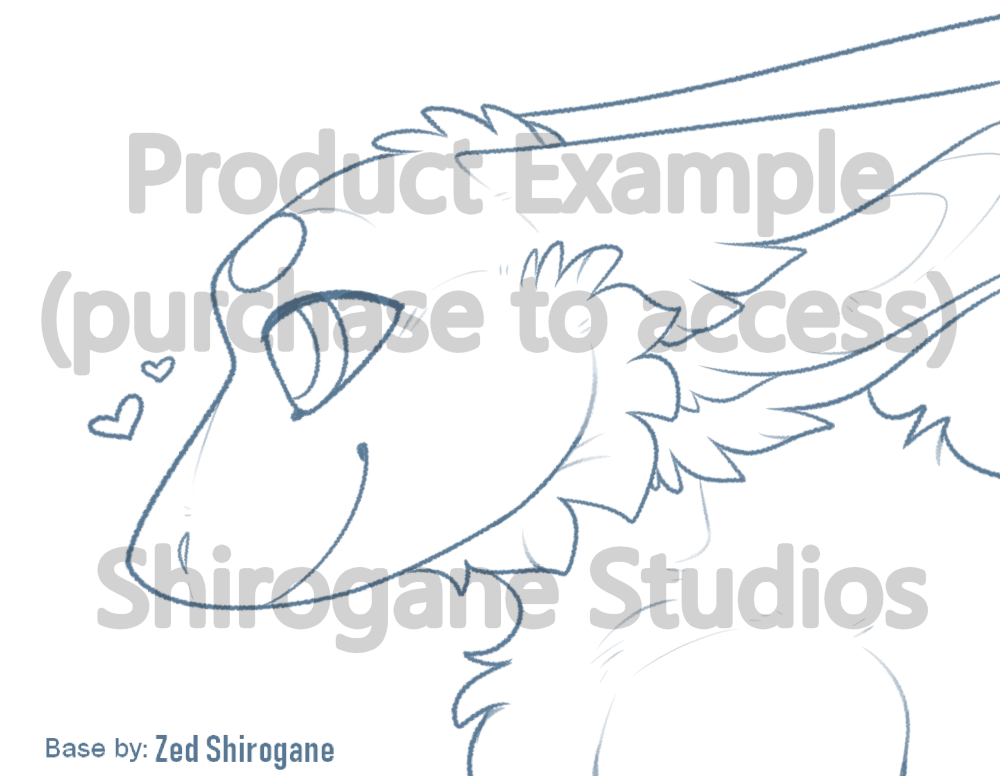 2023 Arcane Manokit Reference Sheet Base — Shirogane Studios