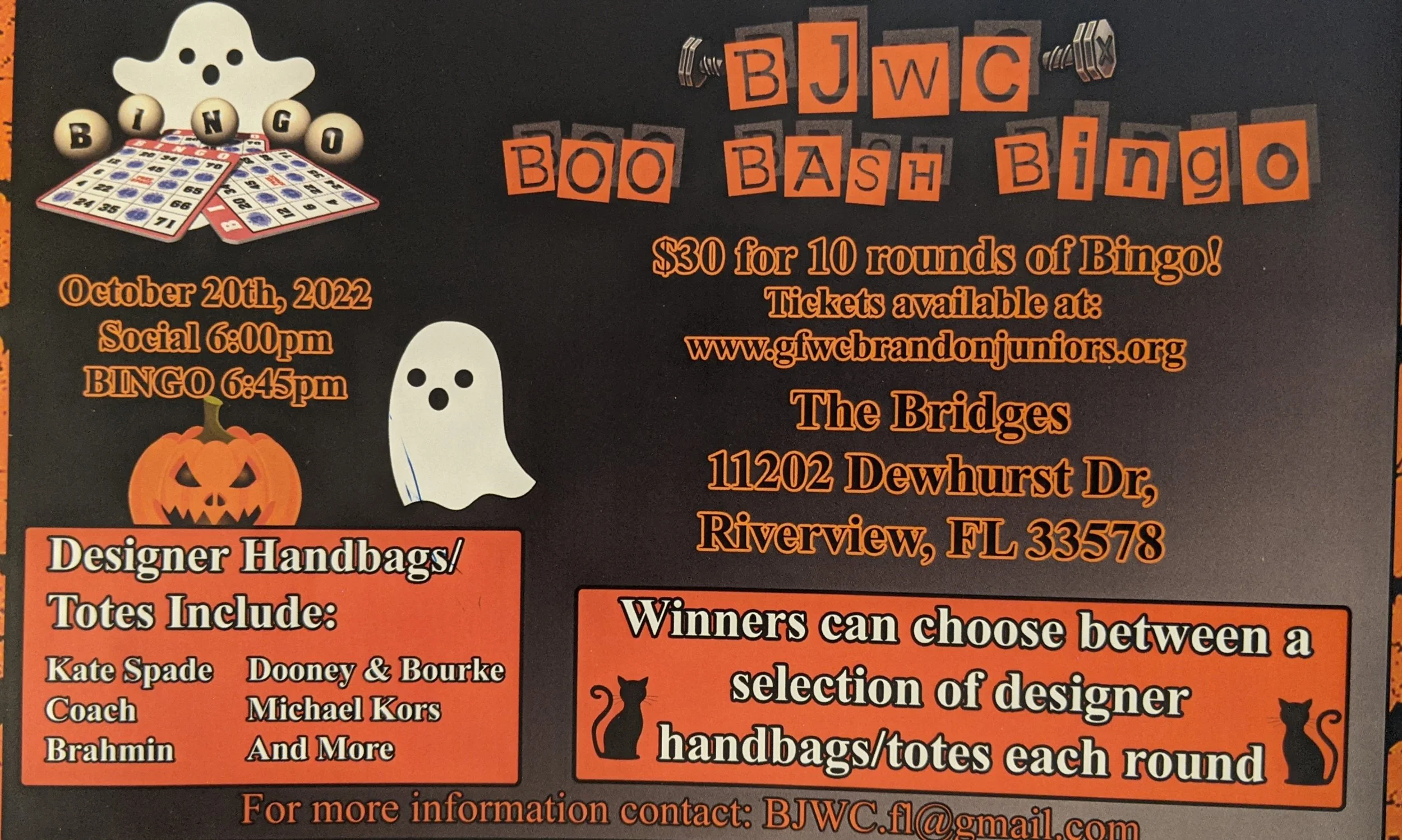 Events — Brandon Junior Woman's Club