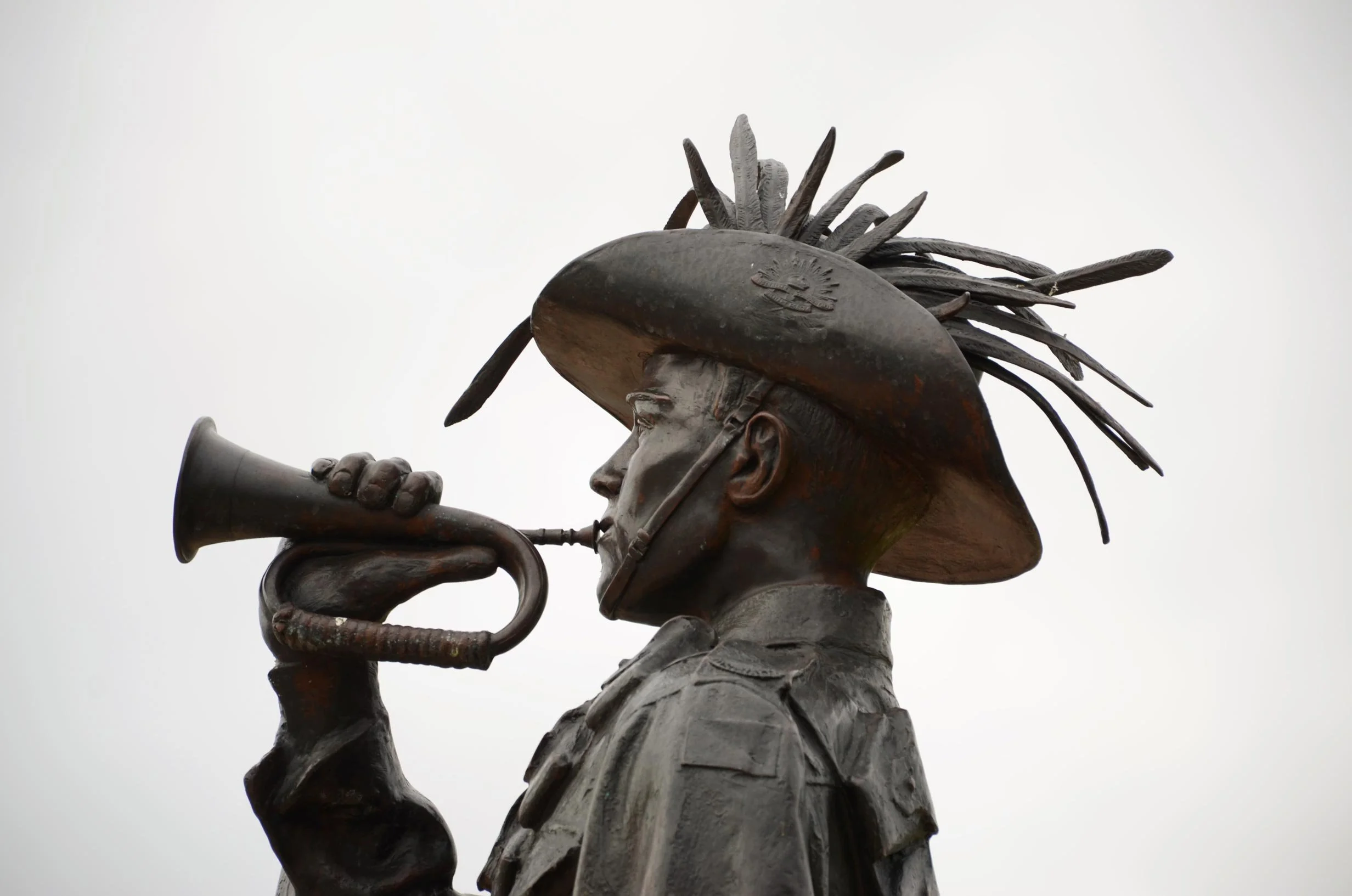 The Bugler Sculpture — Eyre Arts Action Inc
