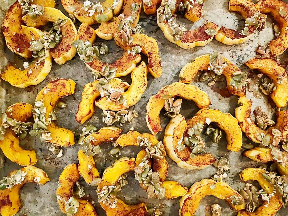 Delicious Delicata Squash -The Framework : Nutrition & Wellness