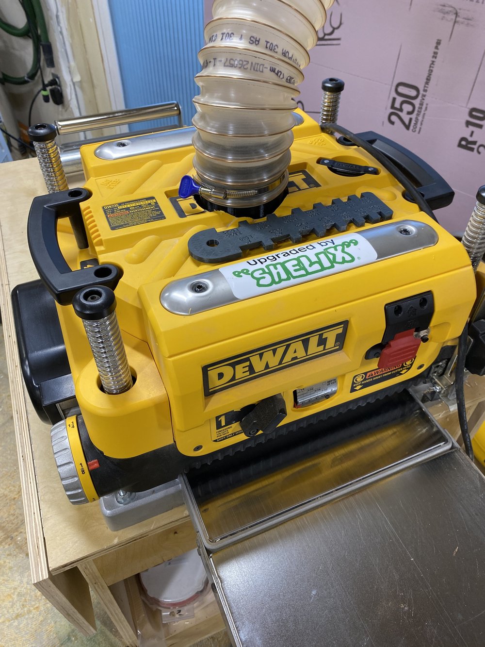 DeWALT DW735 Planer Dust Collection Kit (Physical Unit) — Builder Dads
