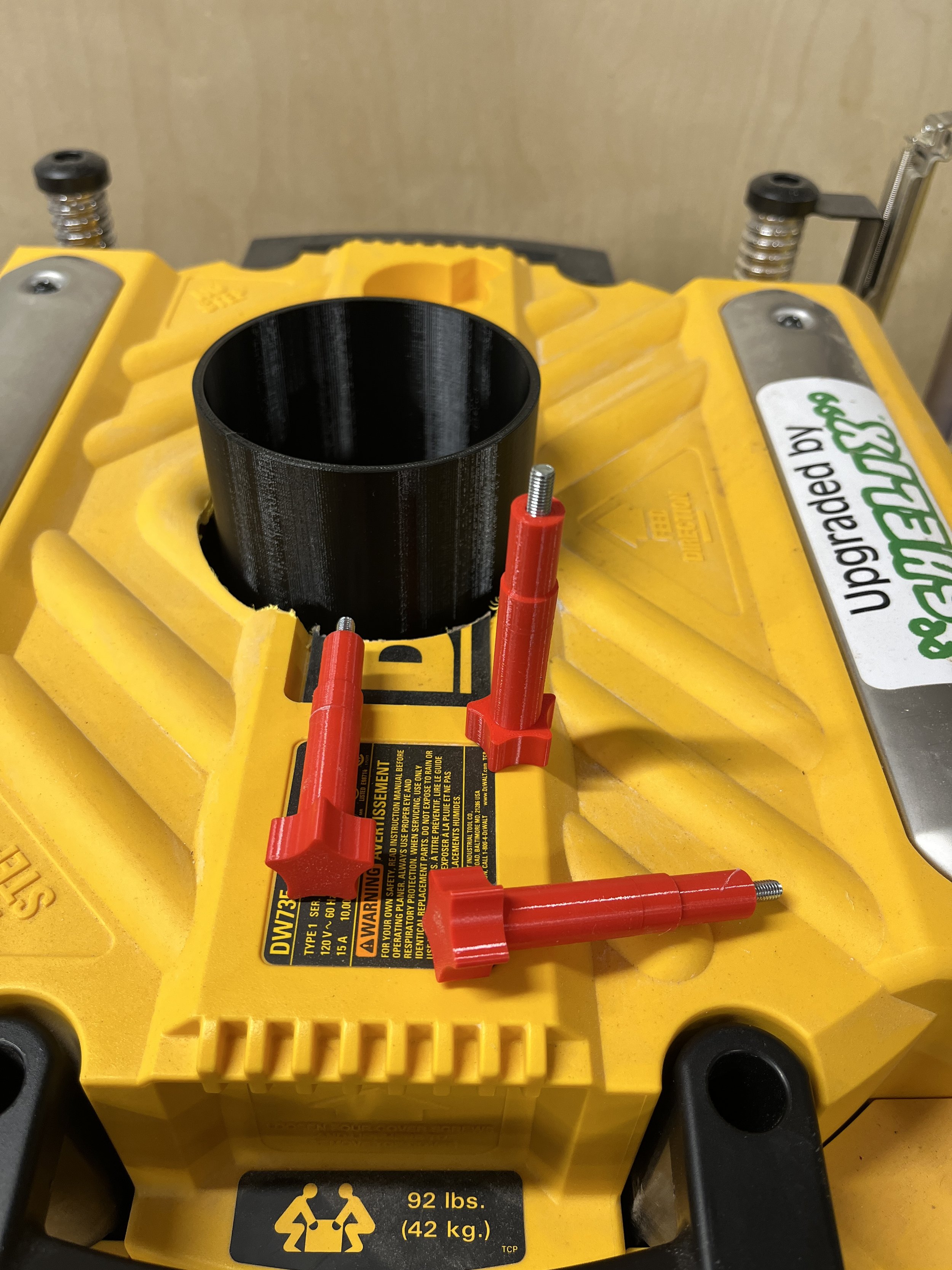 DeWALT DW735 Planer Dust Collection Kit (Physical Unit) — Builder Dads