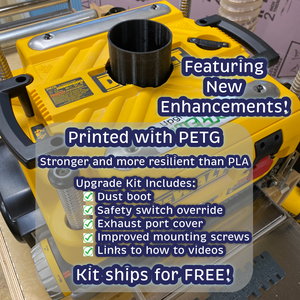 DeWALT DW735 Planer Dust Collection Kit – Digital Files to Upgrade Dust ...