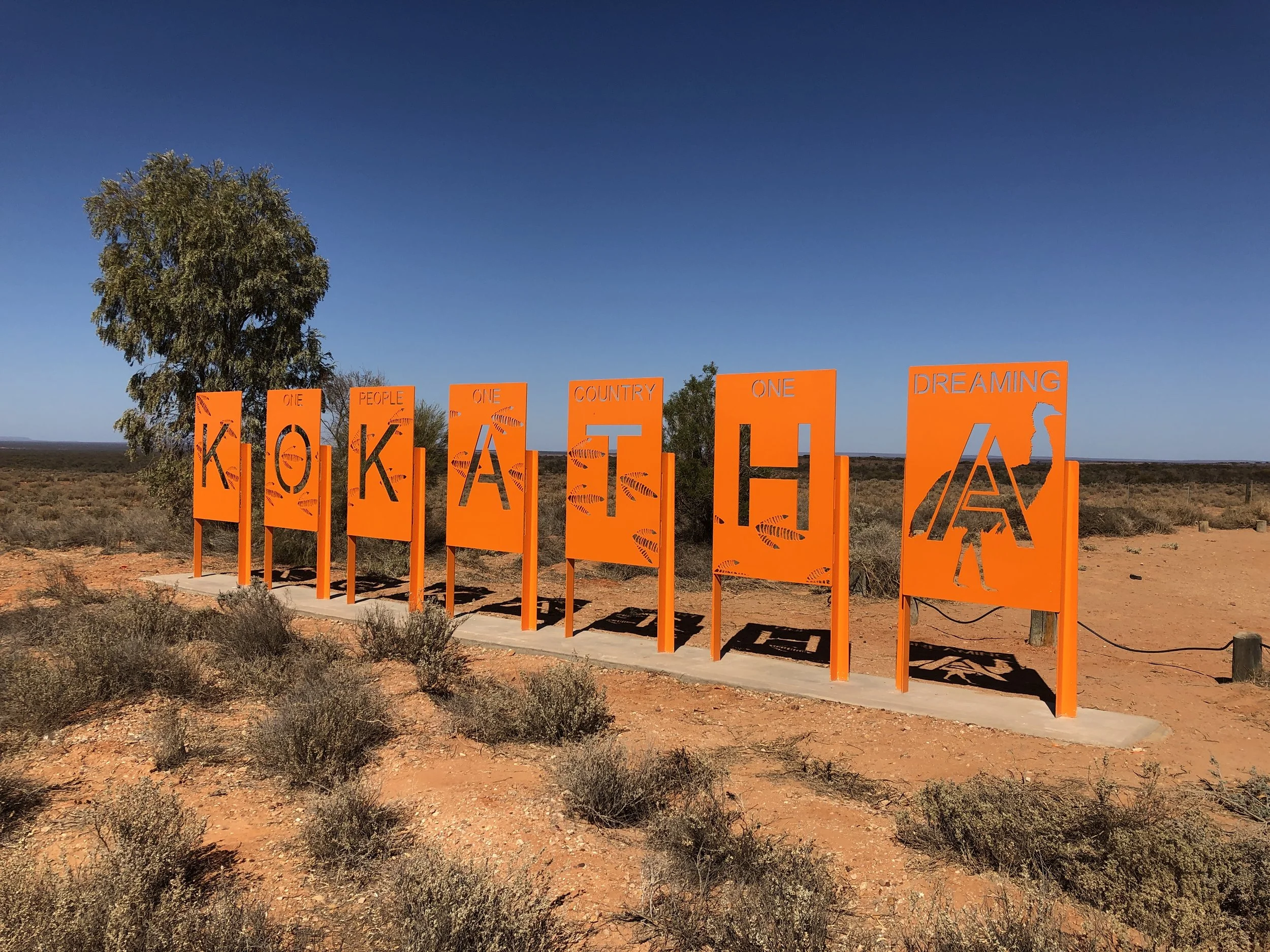 Acknowledgement of Country Signage — Mantirri Design