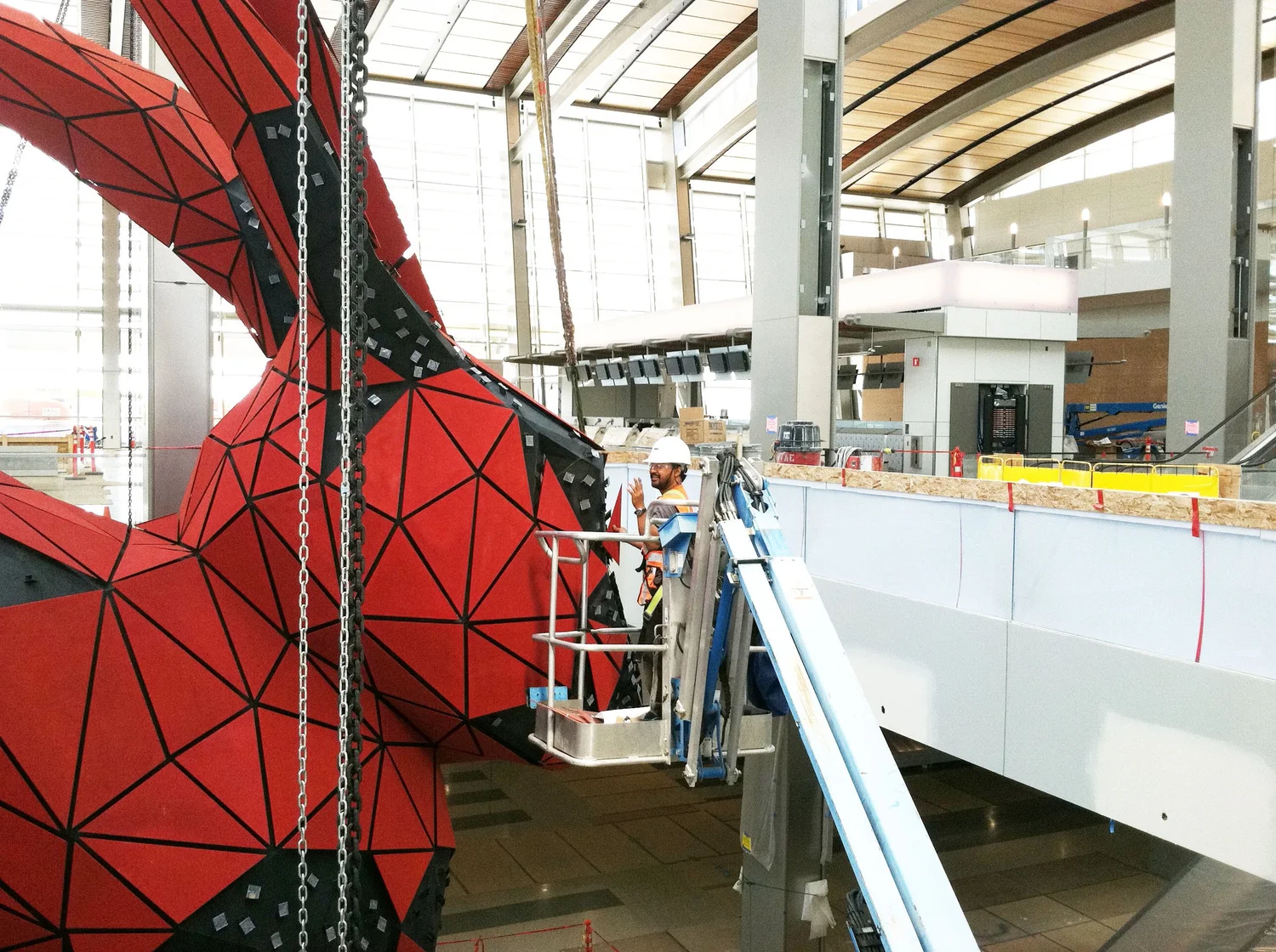 Rabbit Sculpture Sac Airport In