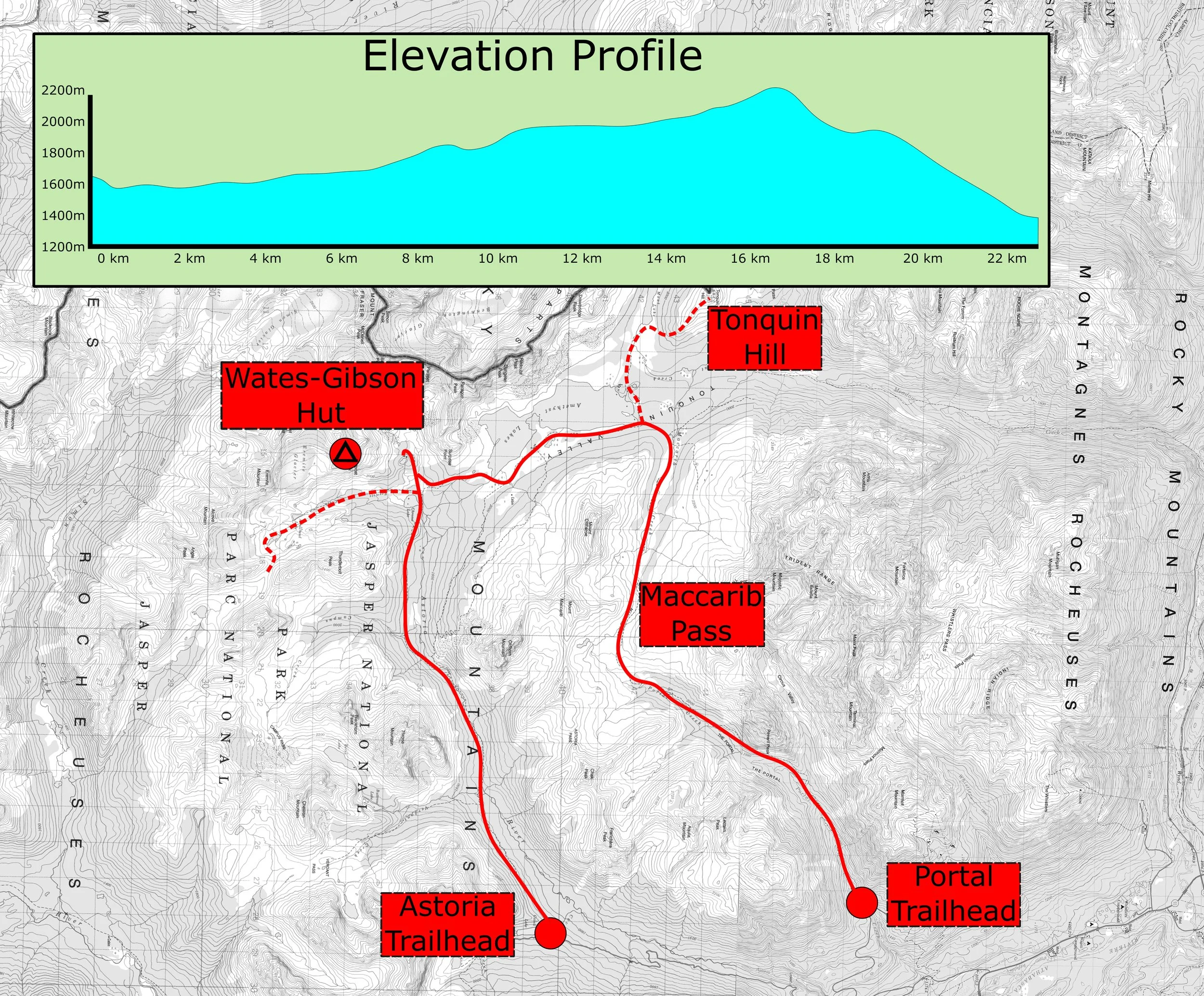Tonquin Valley 4 Day Guided Hut-Based Backpacking Adventure in Jasper ...
