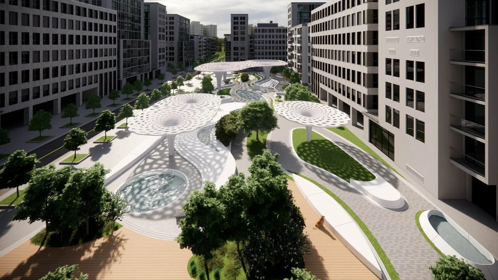 VIDASTUDIO | Design and Architecture | City Park: An Urban Oasis of ...