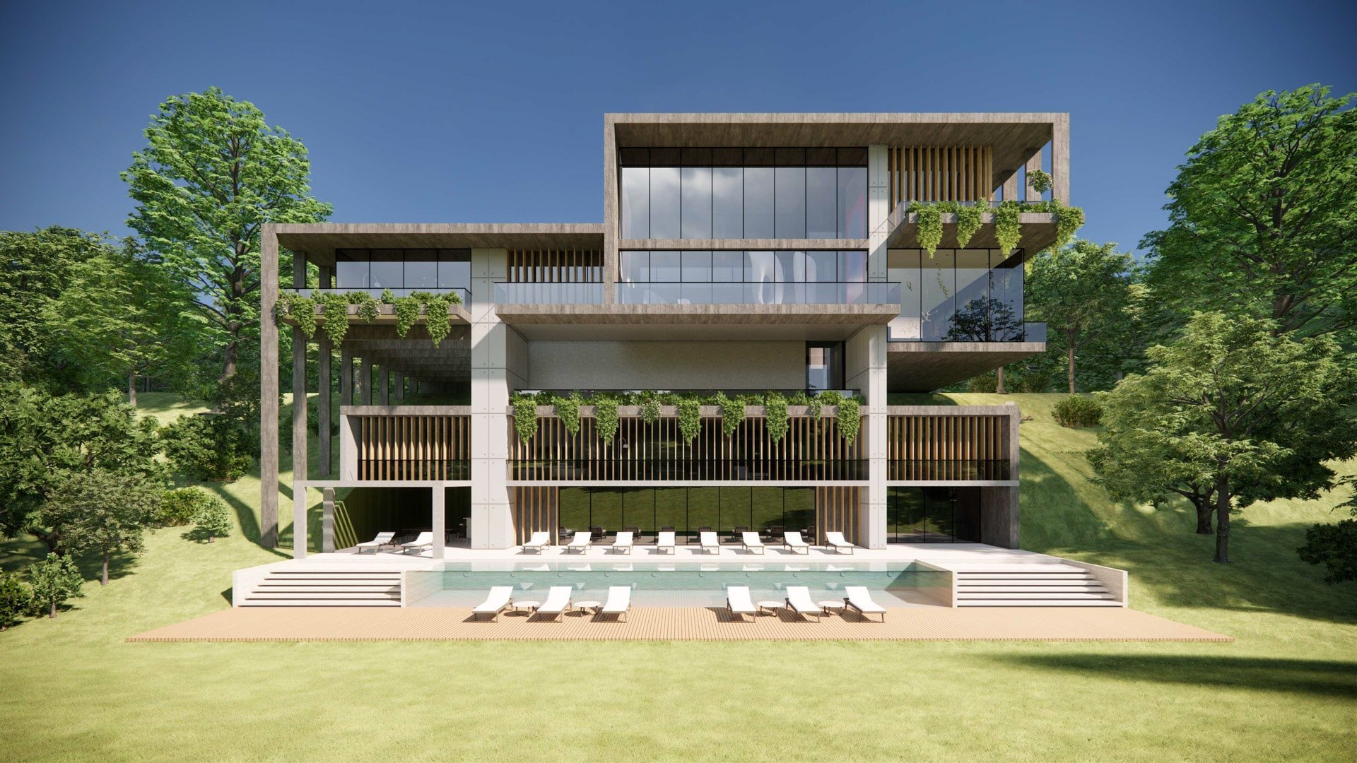 VIDASTUDIO | Design and Architecture | Casa Forestal Contemporánea en ...