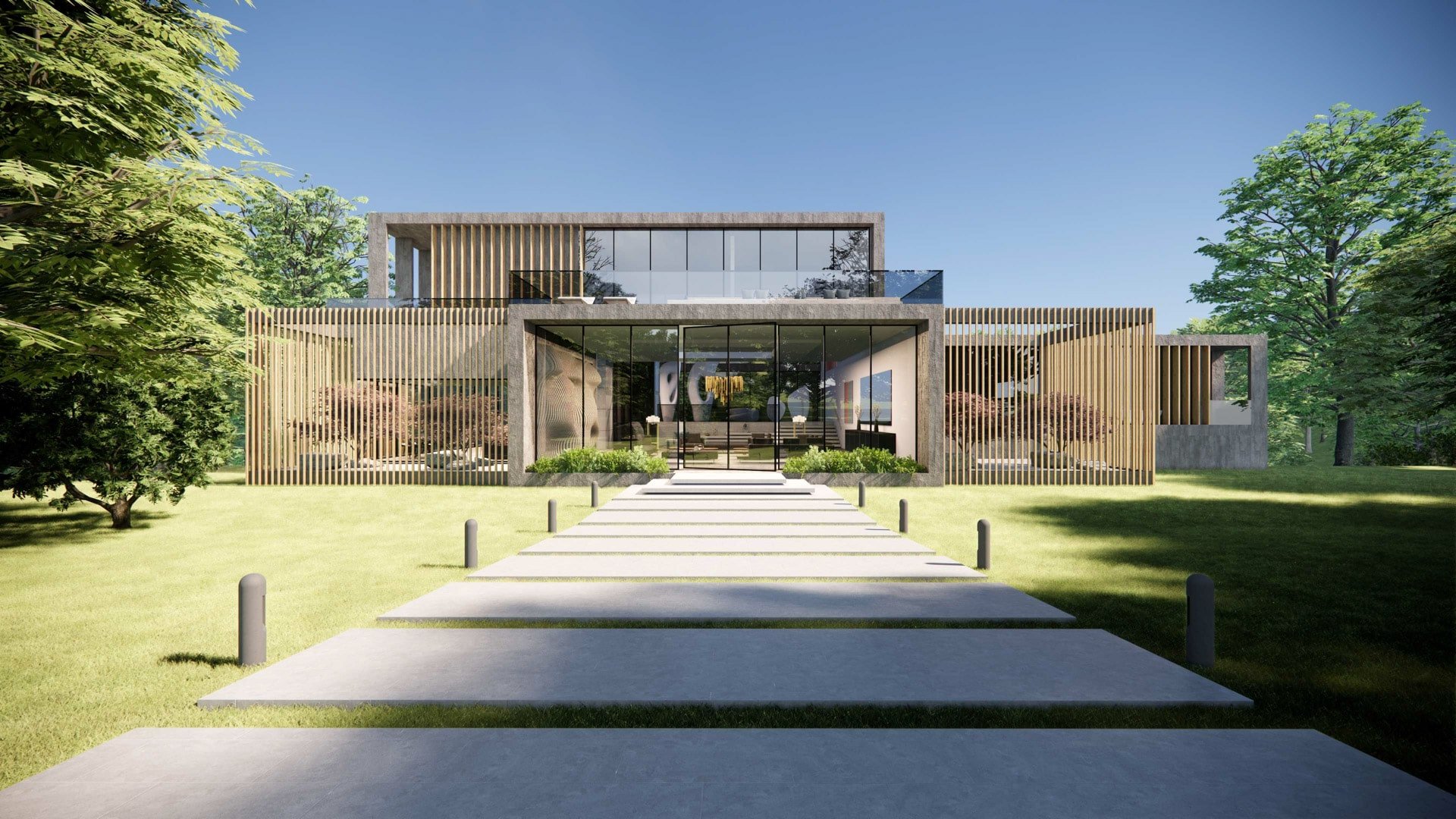 VIDASTUDIO | Design and Architecture | Casa Forestal Contemporánea en ...