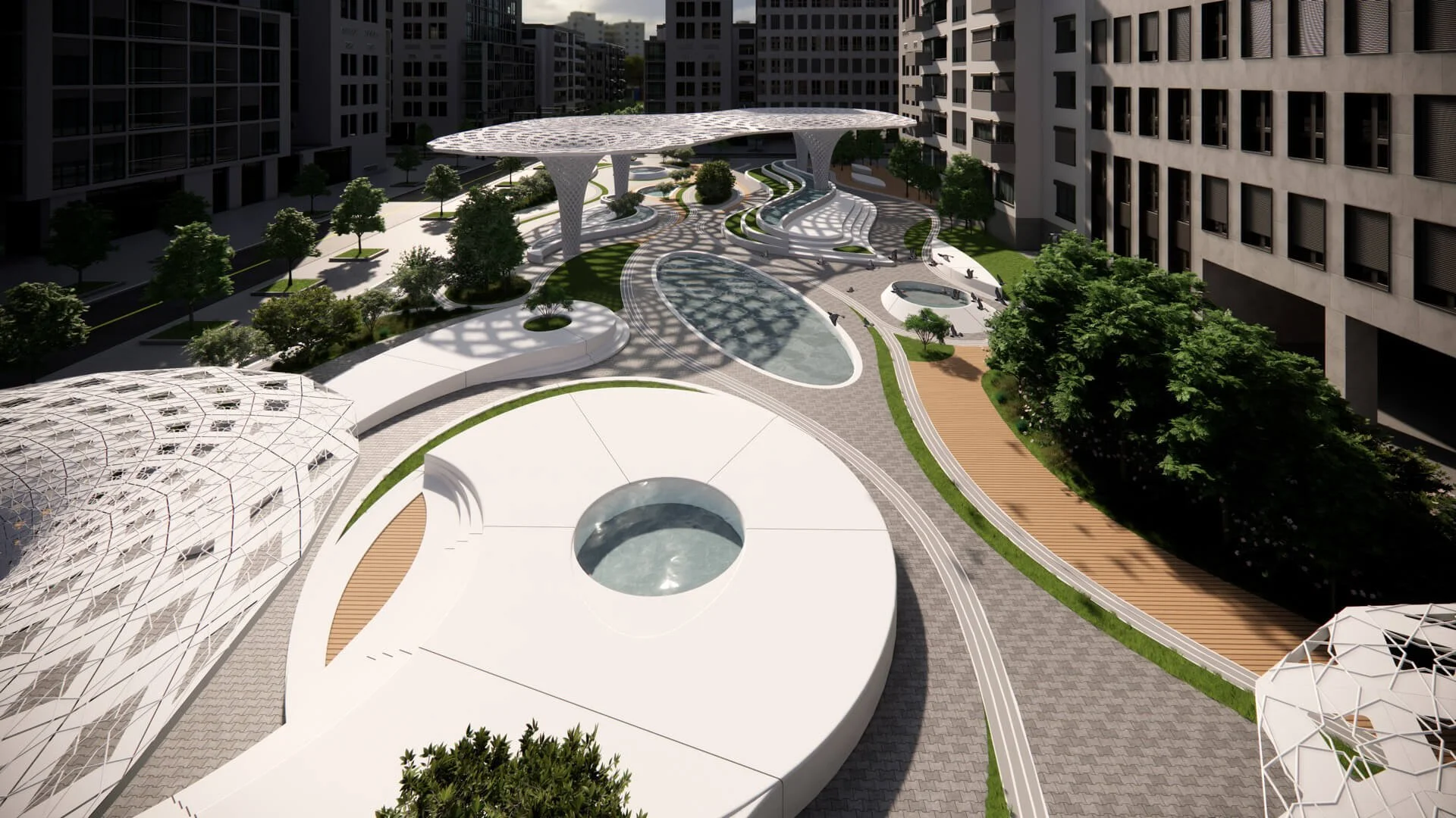 VIDASTUDIO | Design and Architecture | City Park: An Urban Oasis of ...