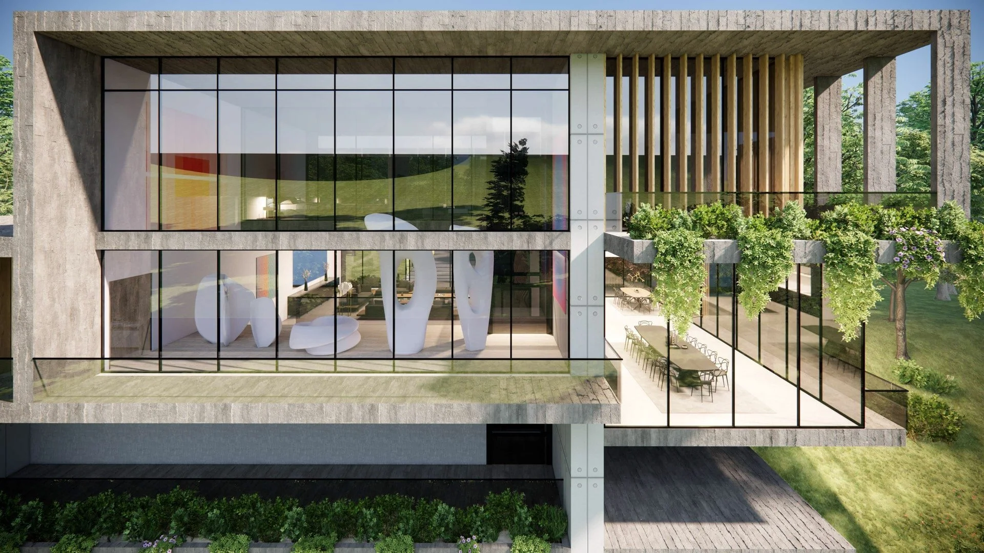 VIDASTUDIO | Design and Architecture | Casa Forestal Contemporánea en ...