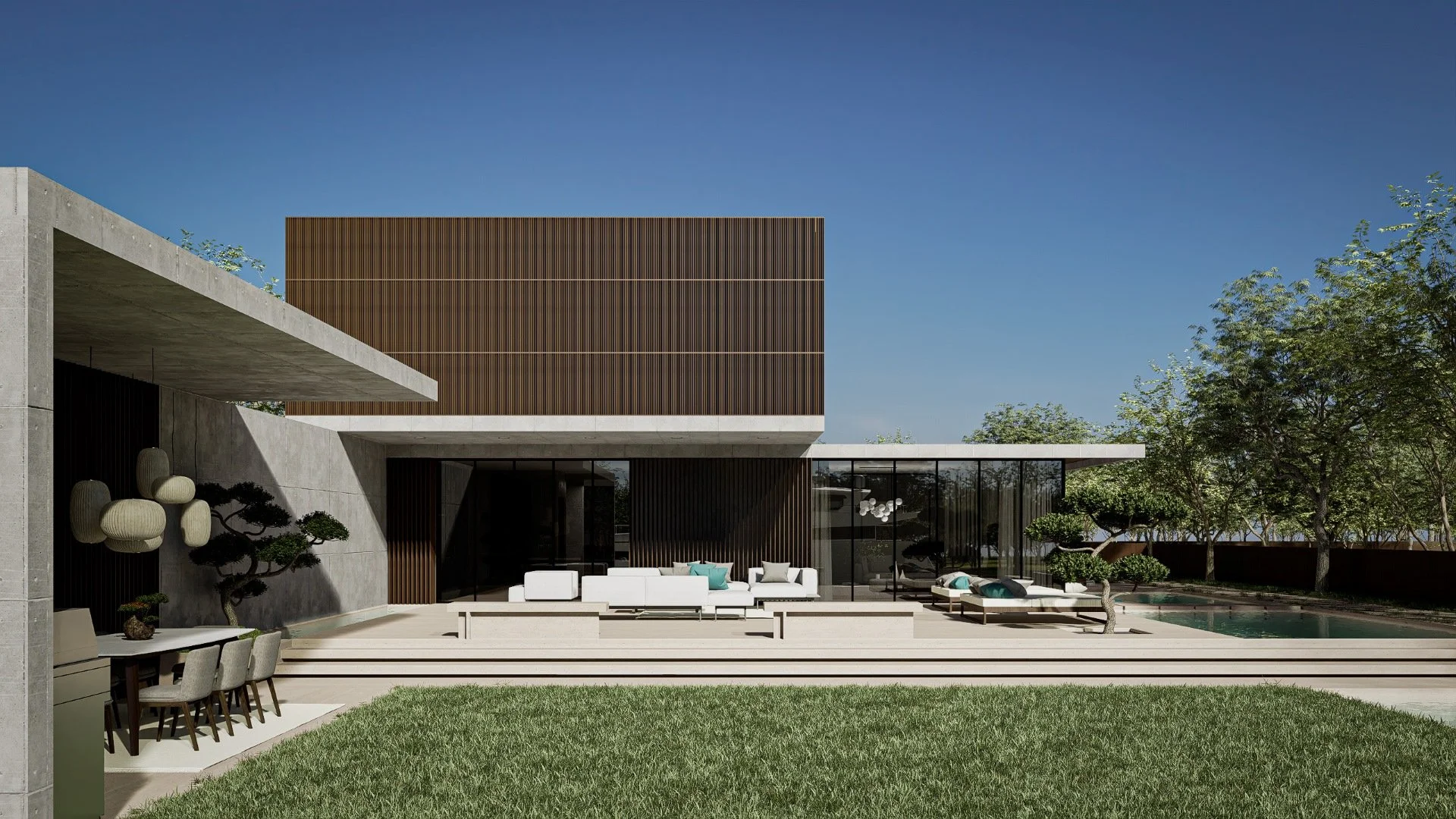 VIDASTUDIO | Design and Architecture | Modern Minimalistic Zen House