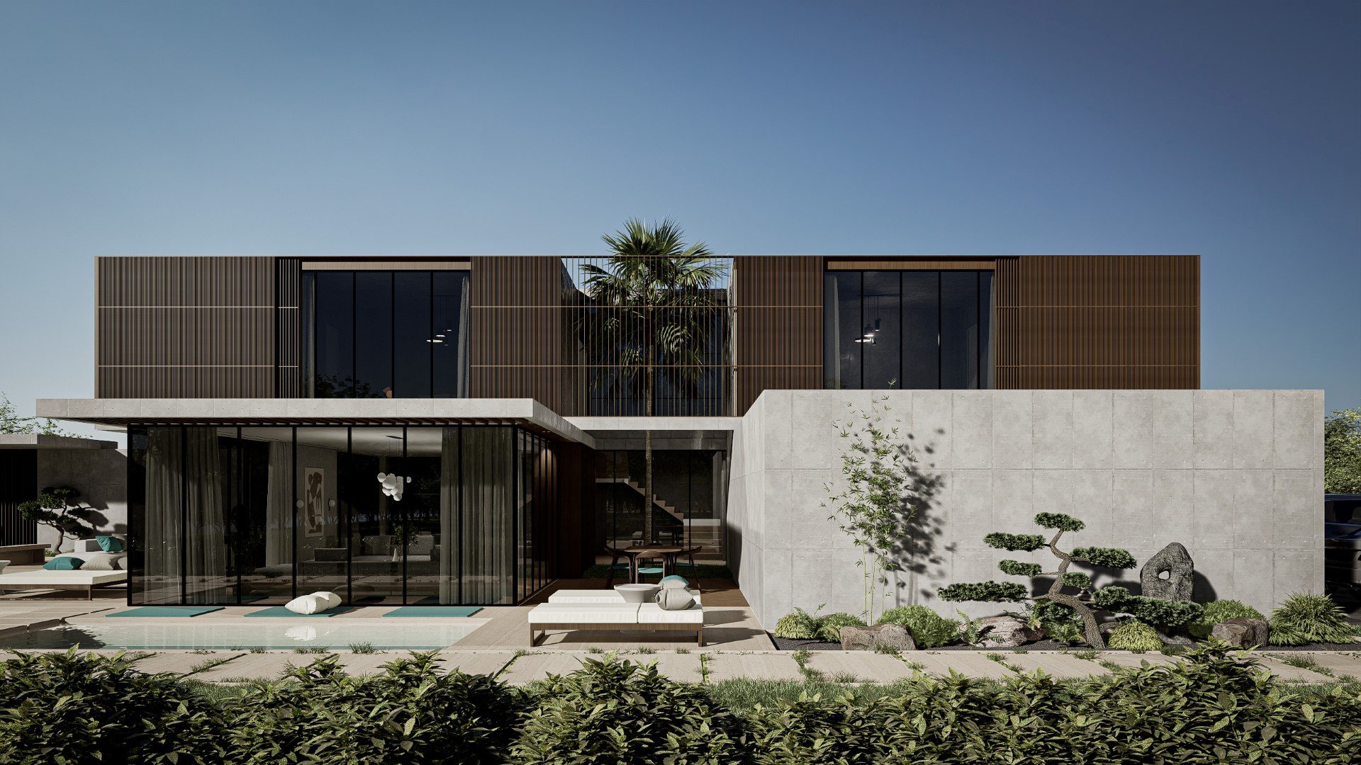 VIDASTUDIO | Design and Architecture | Modern Minimalistic Zen House