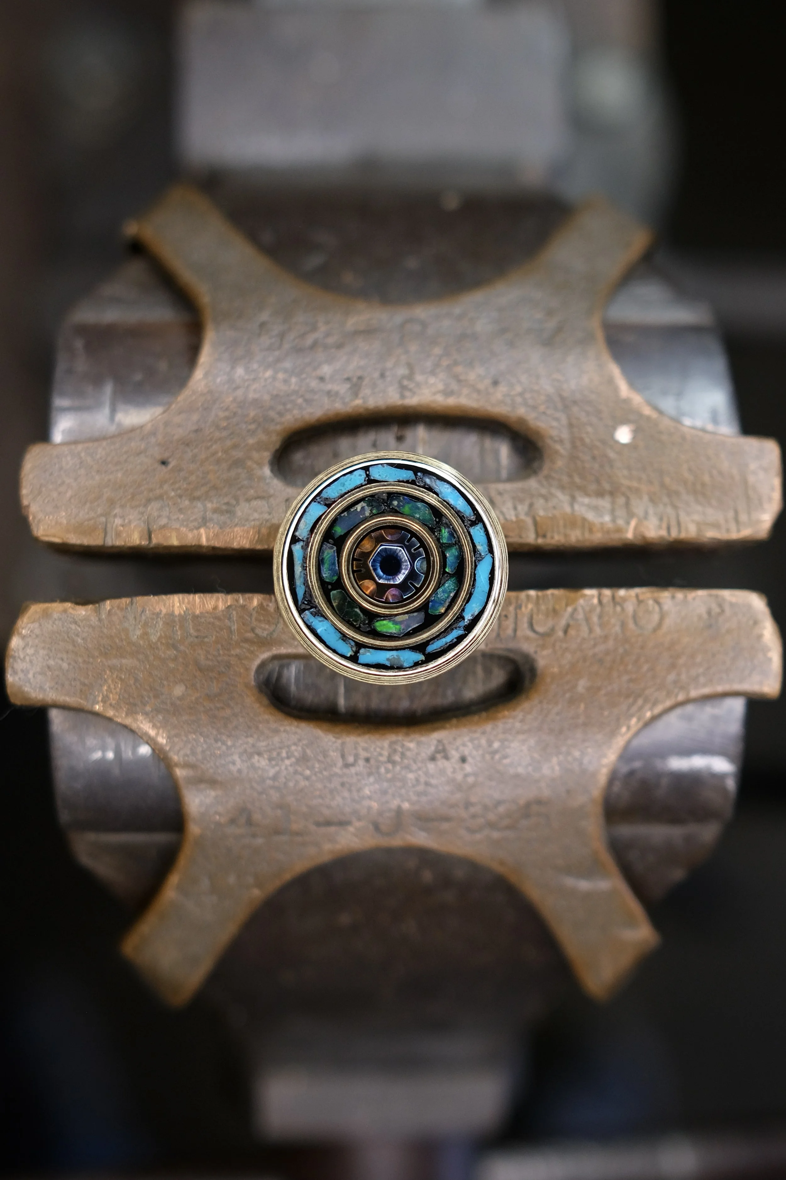 Handmade Stem Cap - "Double Dream" — Tomii Cycles