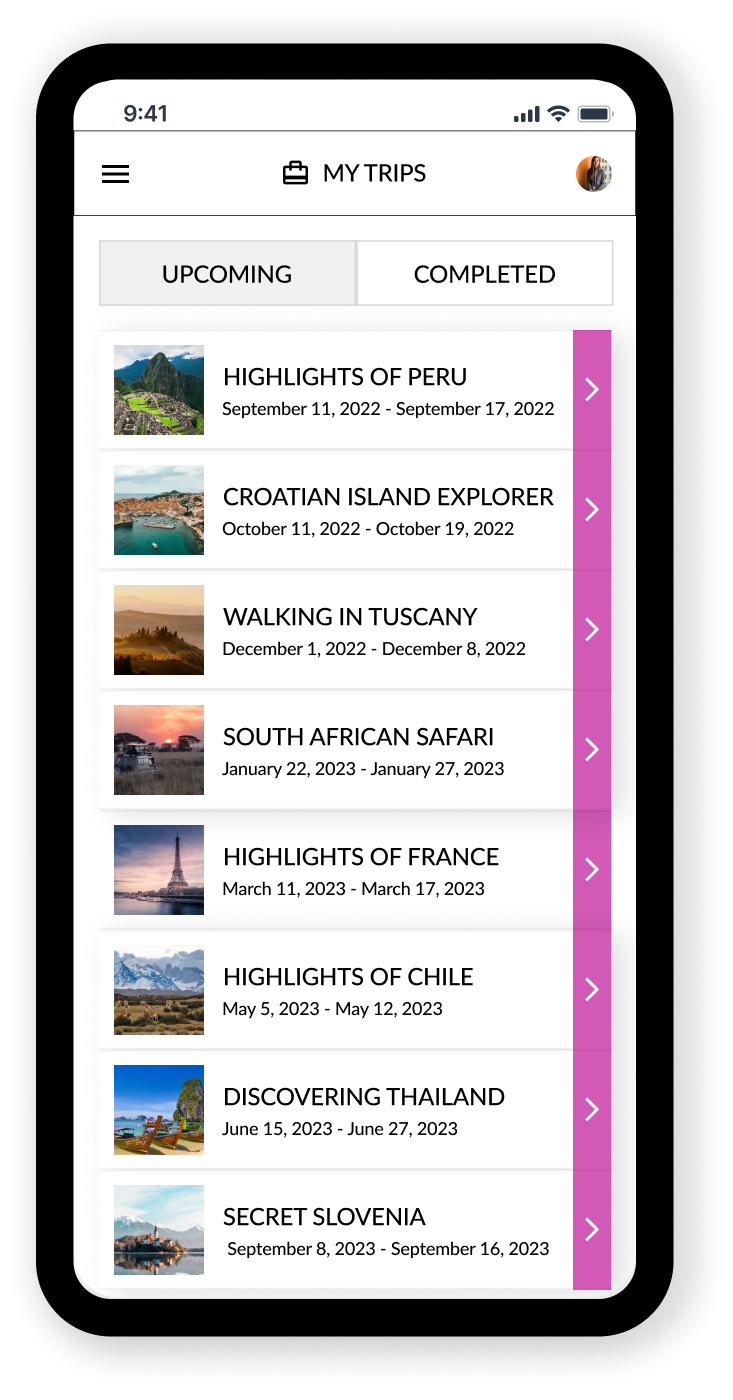 Just You Travel Dashboard — Emily Isabelle - UX Design Portfolio