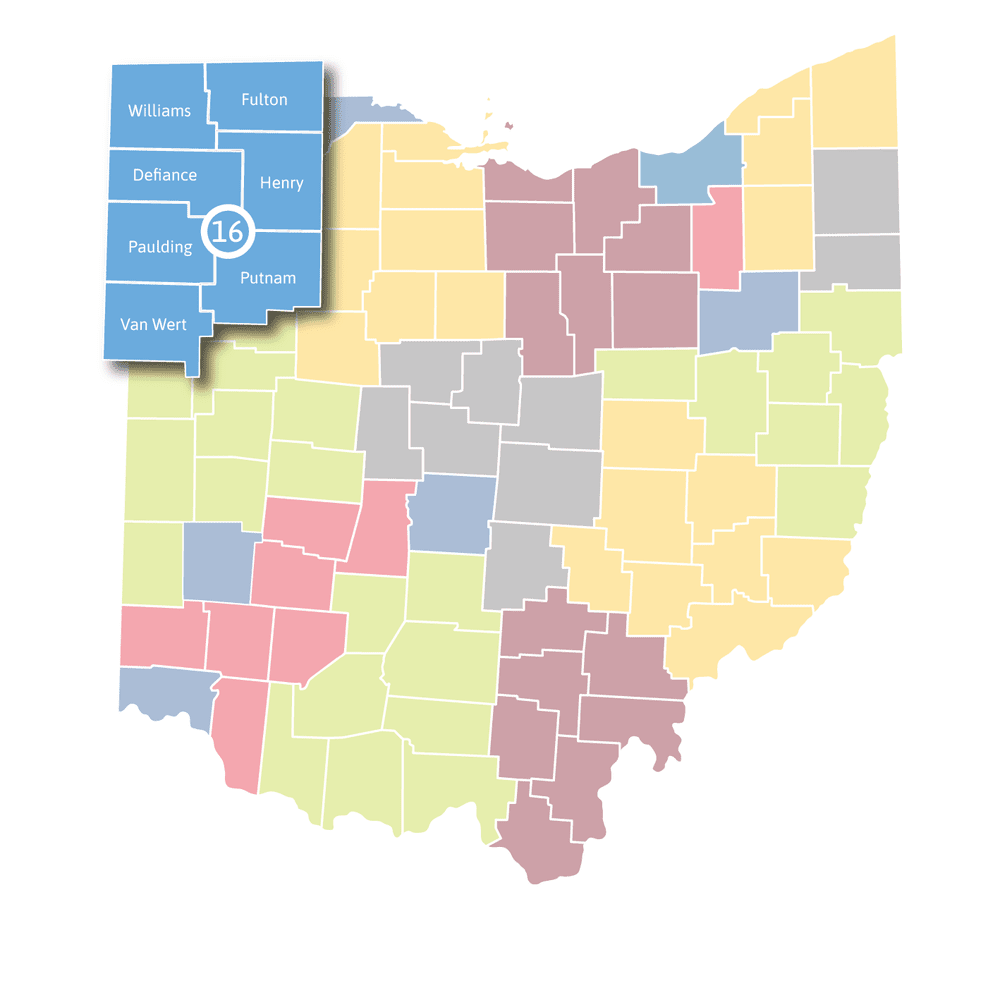 Region 16 — OneOhio Recovery Foundation