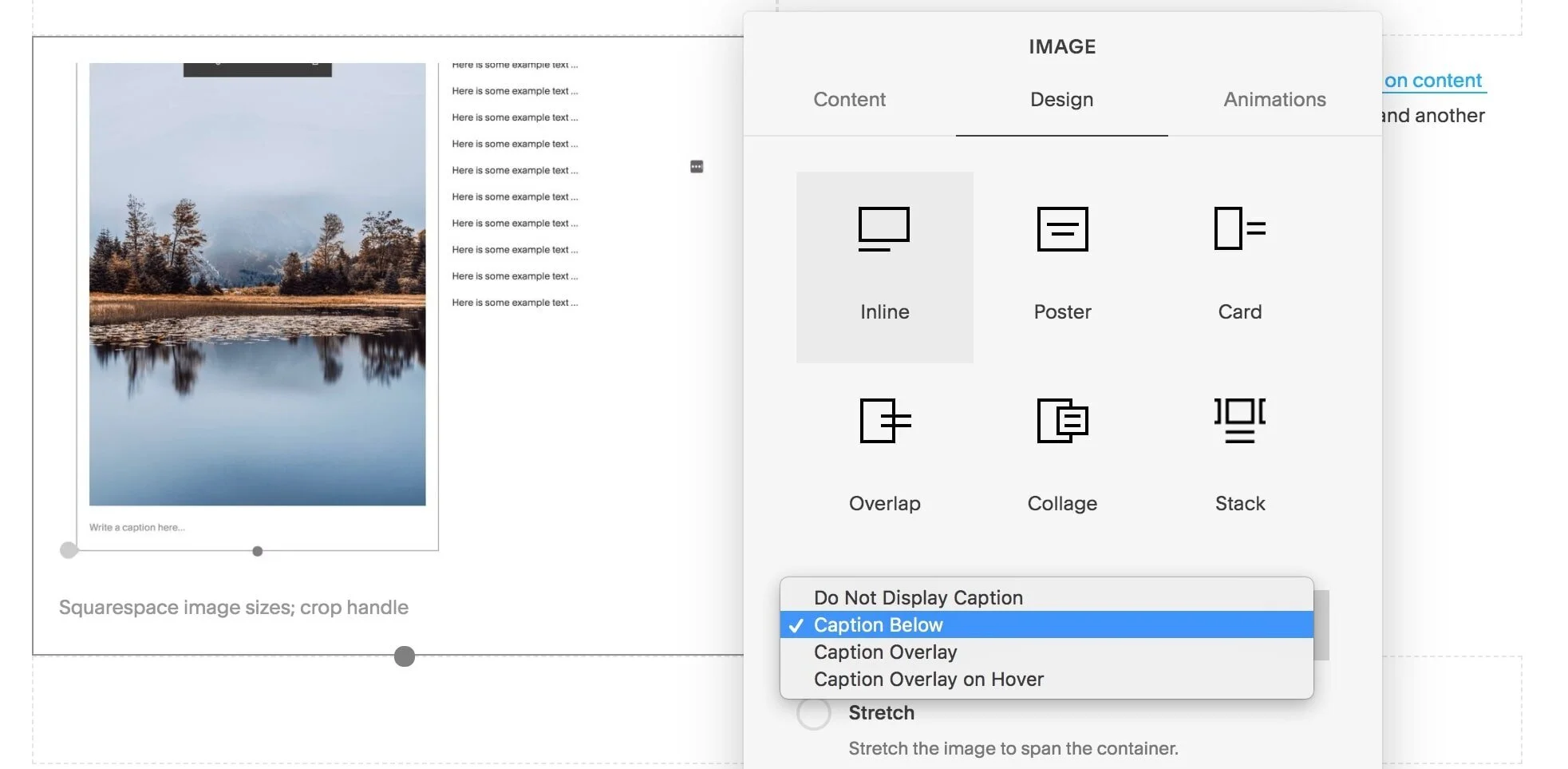 Squarespace image sizes; how to edit and customise — Original Box