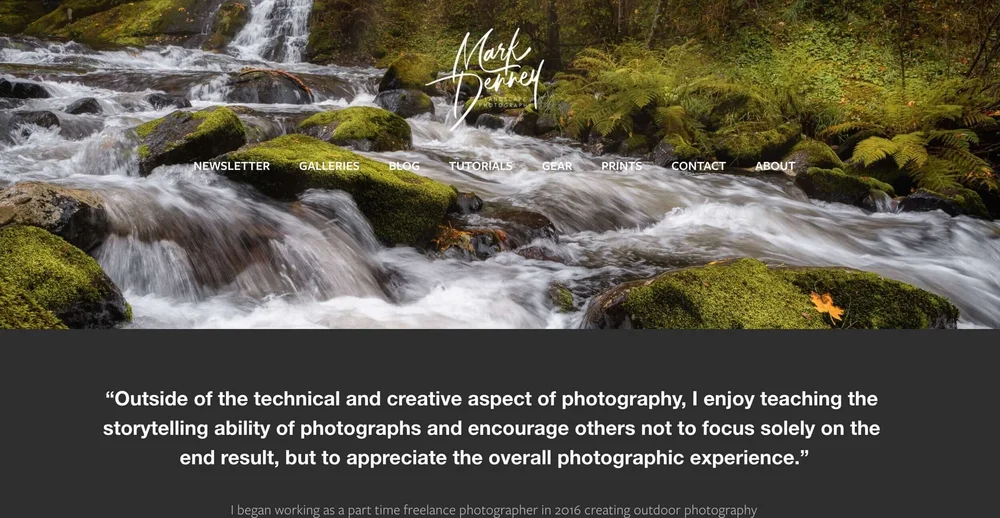 Photographers using Squarespace | 5 best examples — Original Box