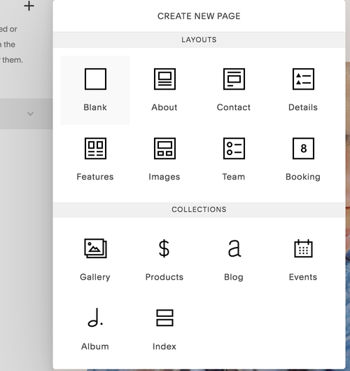 How to add Squarespace content blocks — Original Box