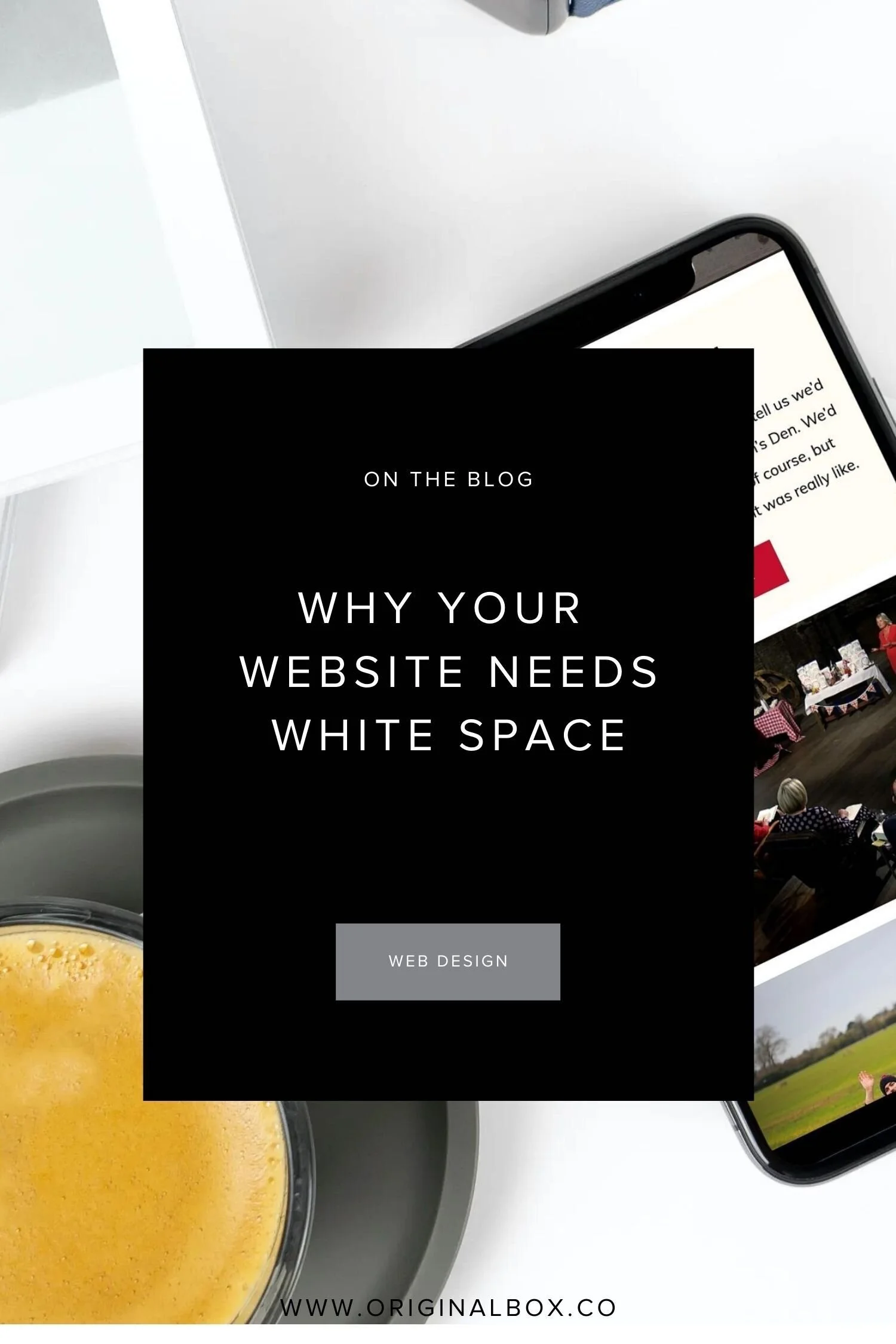 Why Your Website Needs White Space — Original Box
