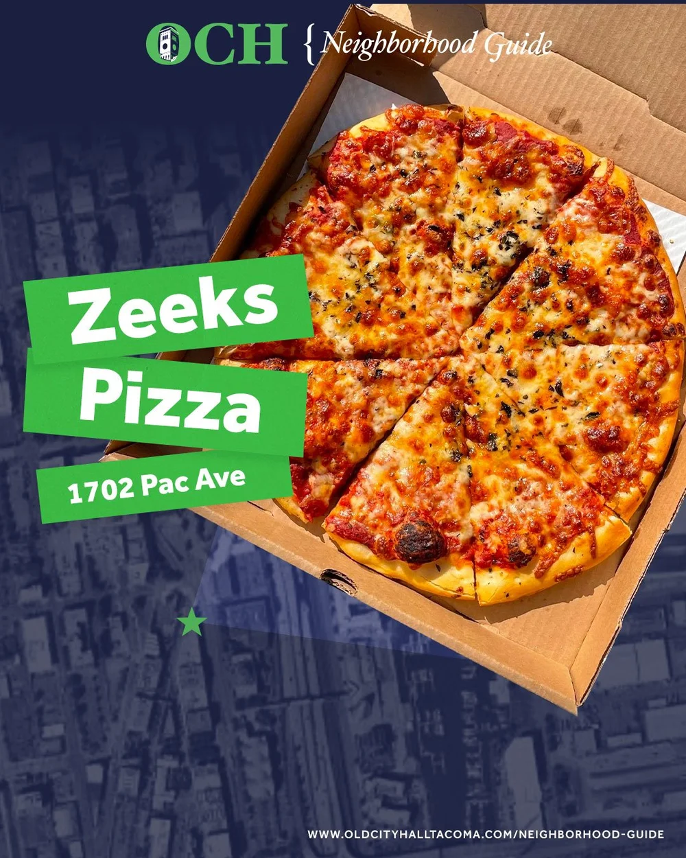 Zeeks Pizza — Old City Hall Tacoma