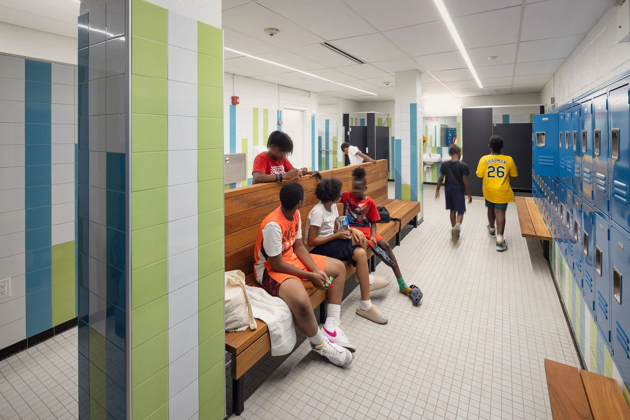 Milbank Locker Rooms — ESKW/Architects