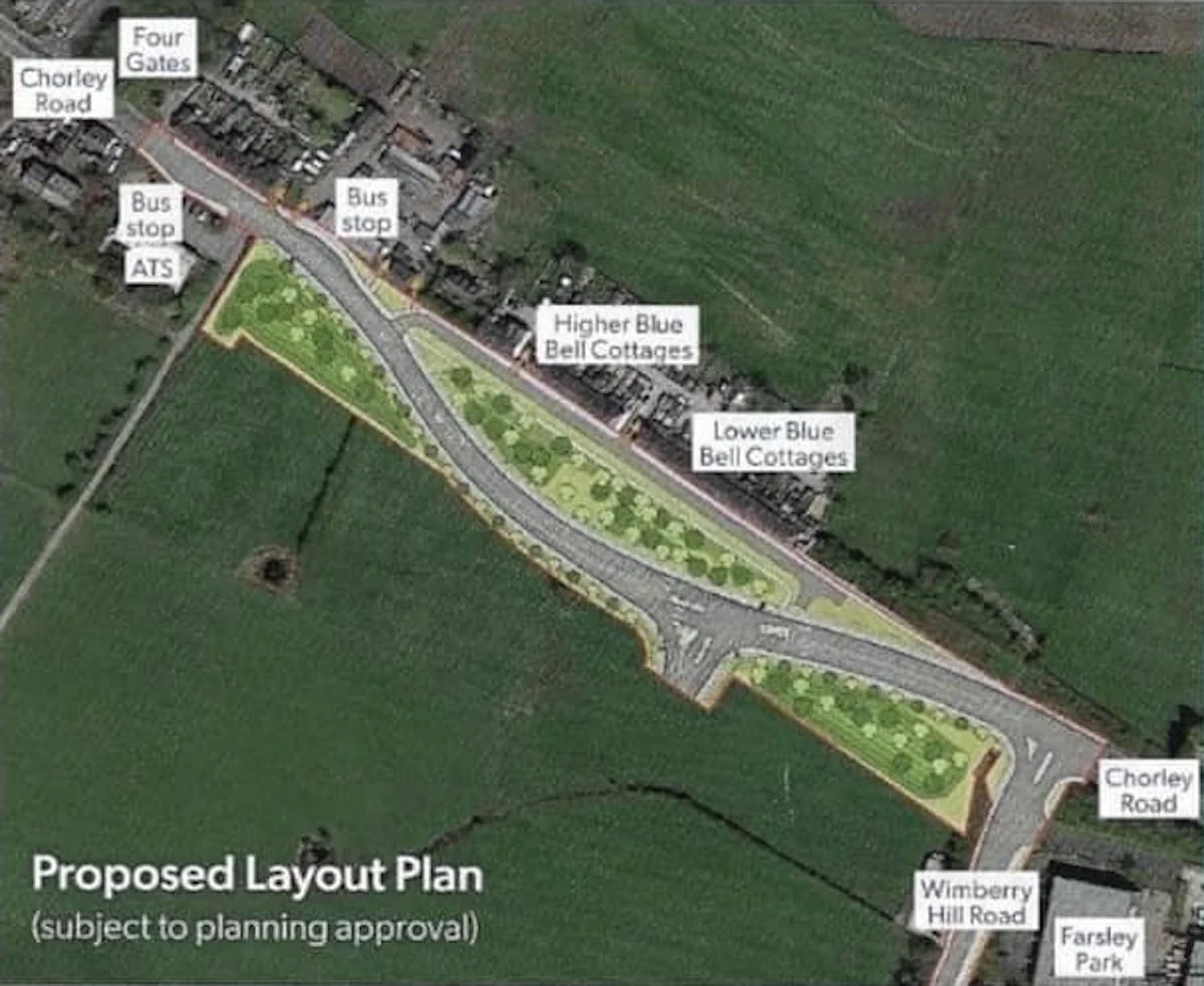 Plans submitted to modify A6 Chorley Road layout — My Westhoughton
