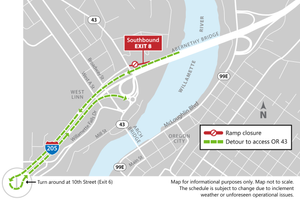 Construction updates — I-205 Improvements Project