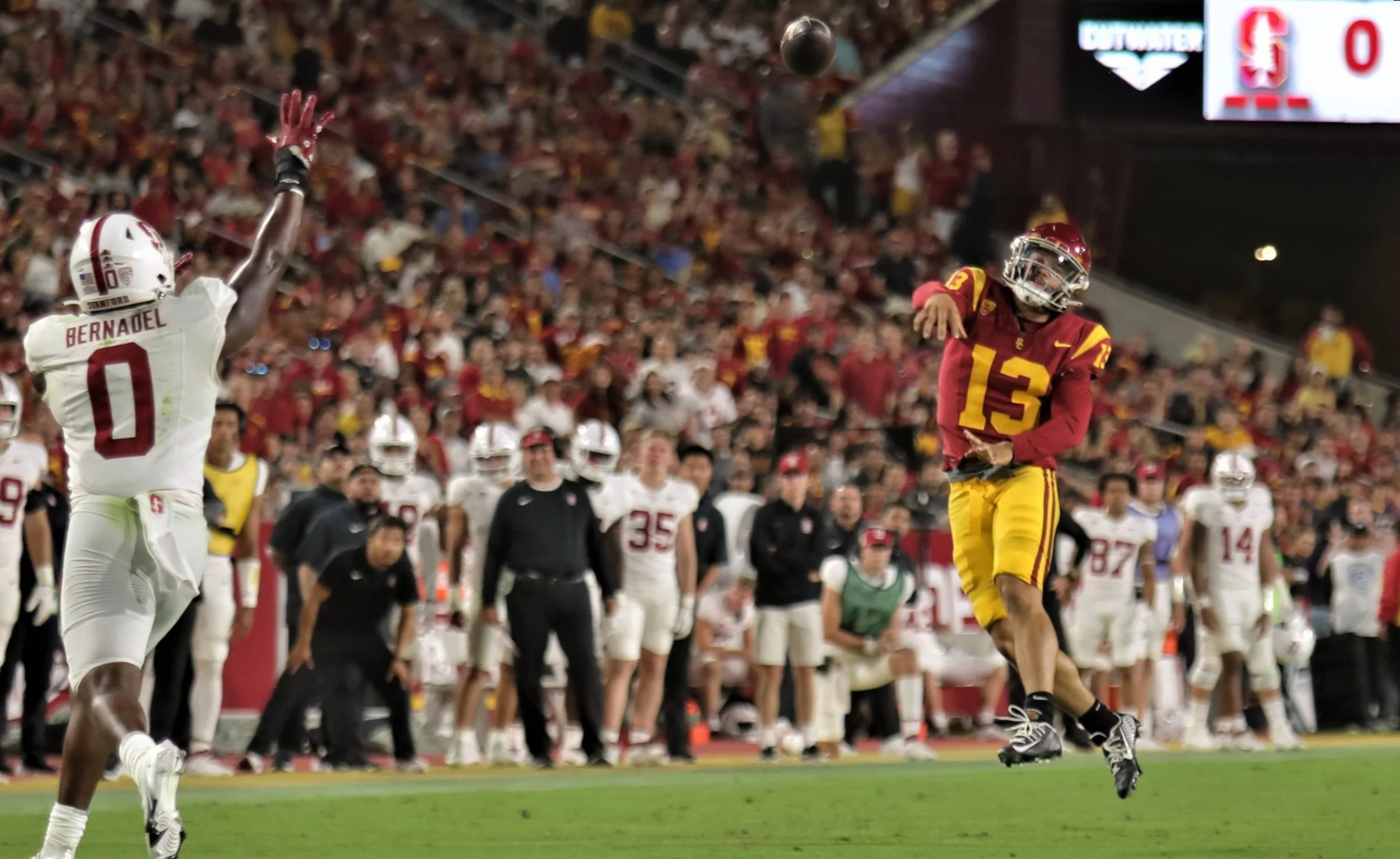 USC stomps Stanford 56-10 in final matchup as Pac-12 rivals — TGSports TV1