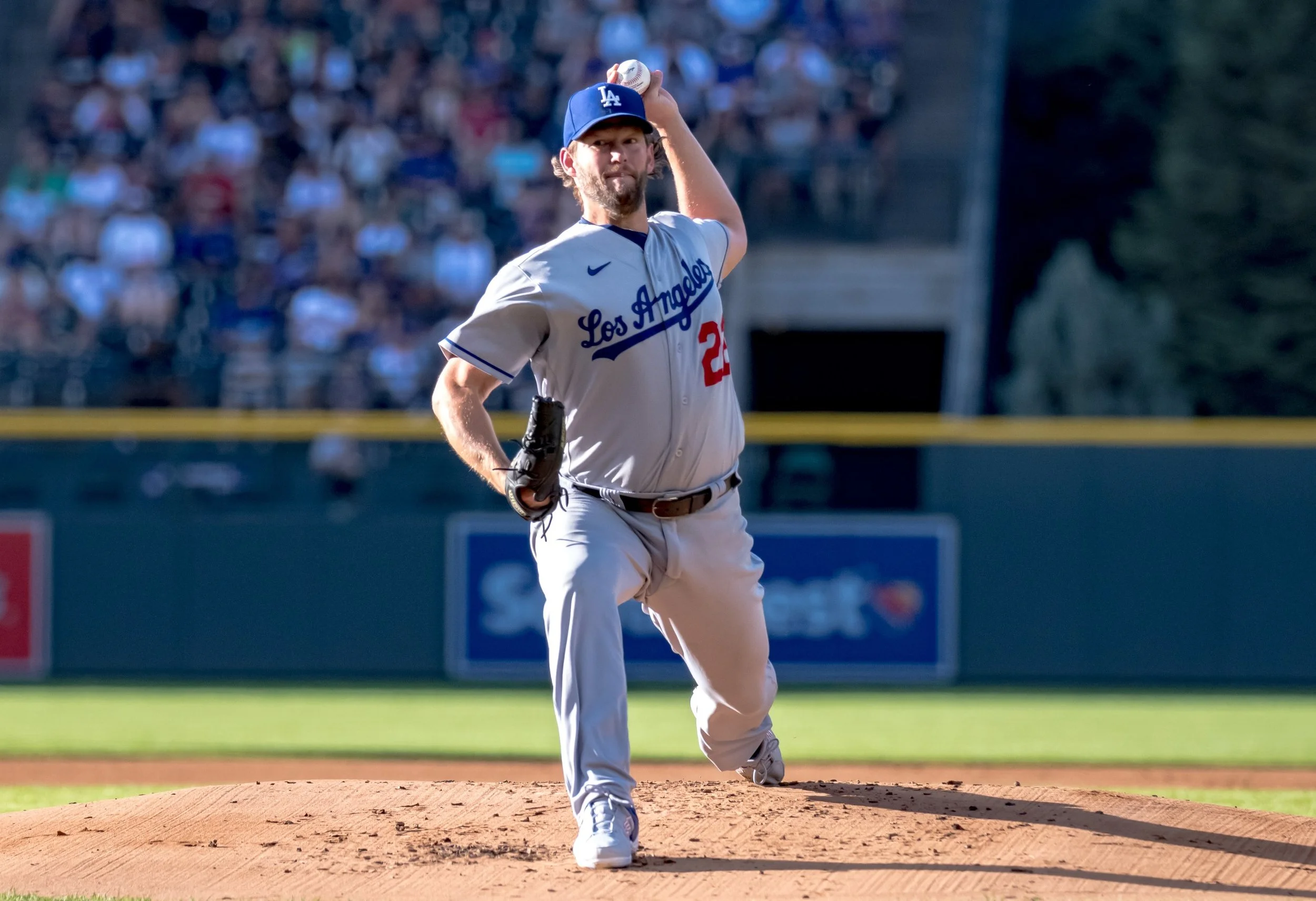 Clayton Kershaw and J.D. Martinez power Dodgers to victory in Colorado ...