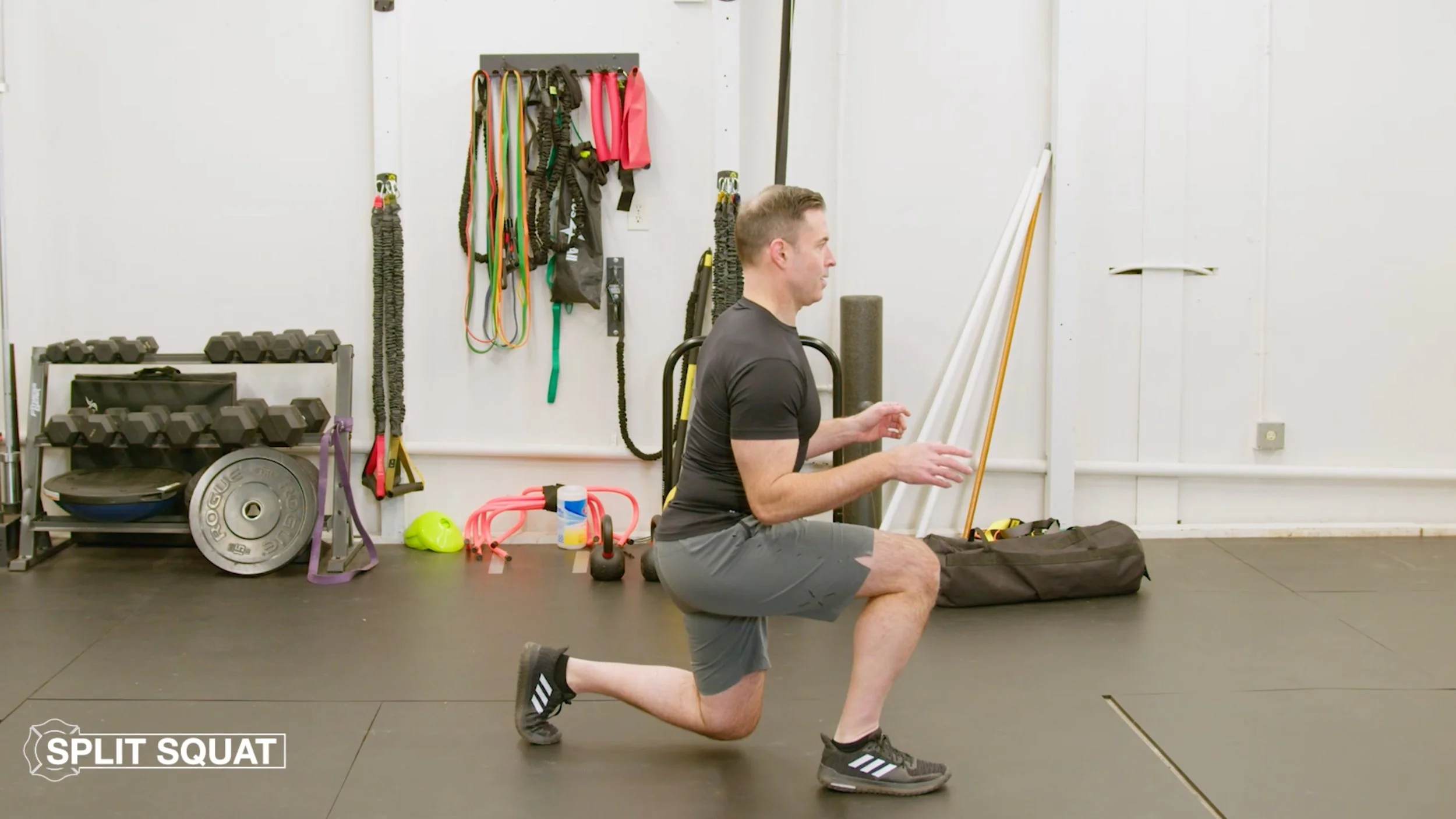 Performance Training Exercise: Split Squat — Firefighter Peak Performance
