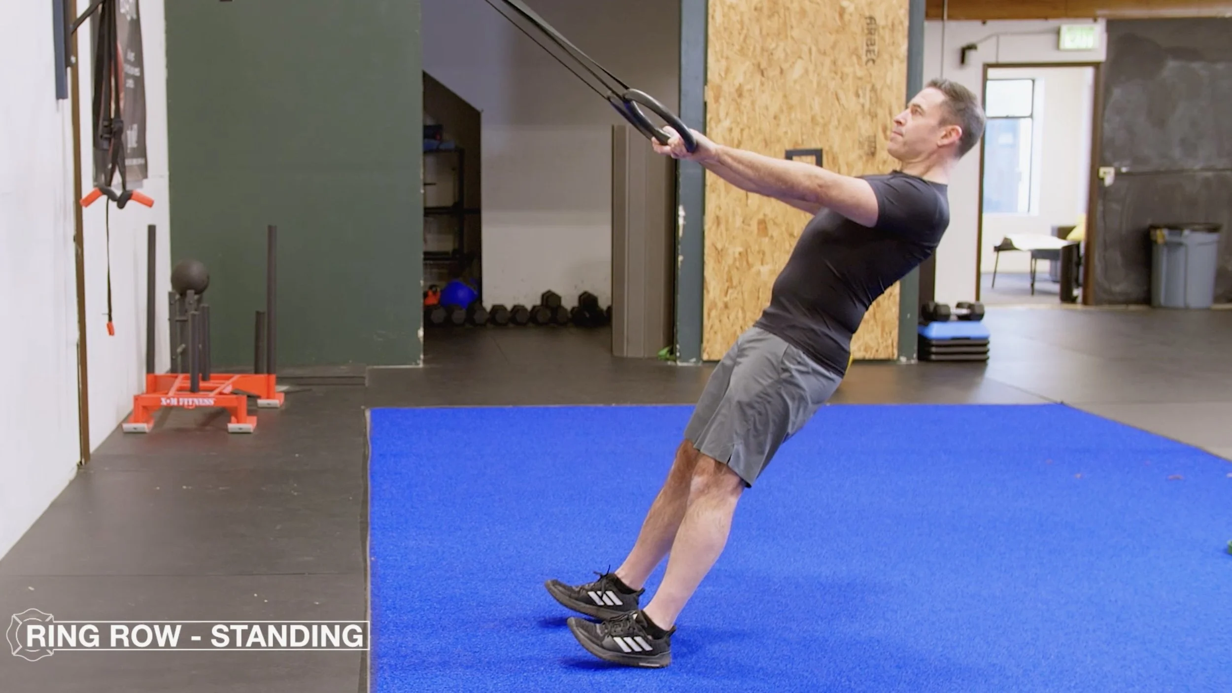 Performance Training Exercise: Ring Row - Standing — Firefighter Peak ...