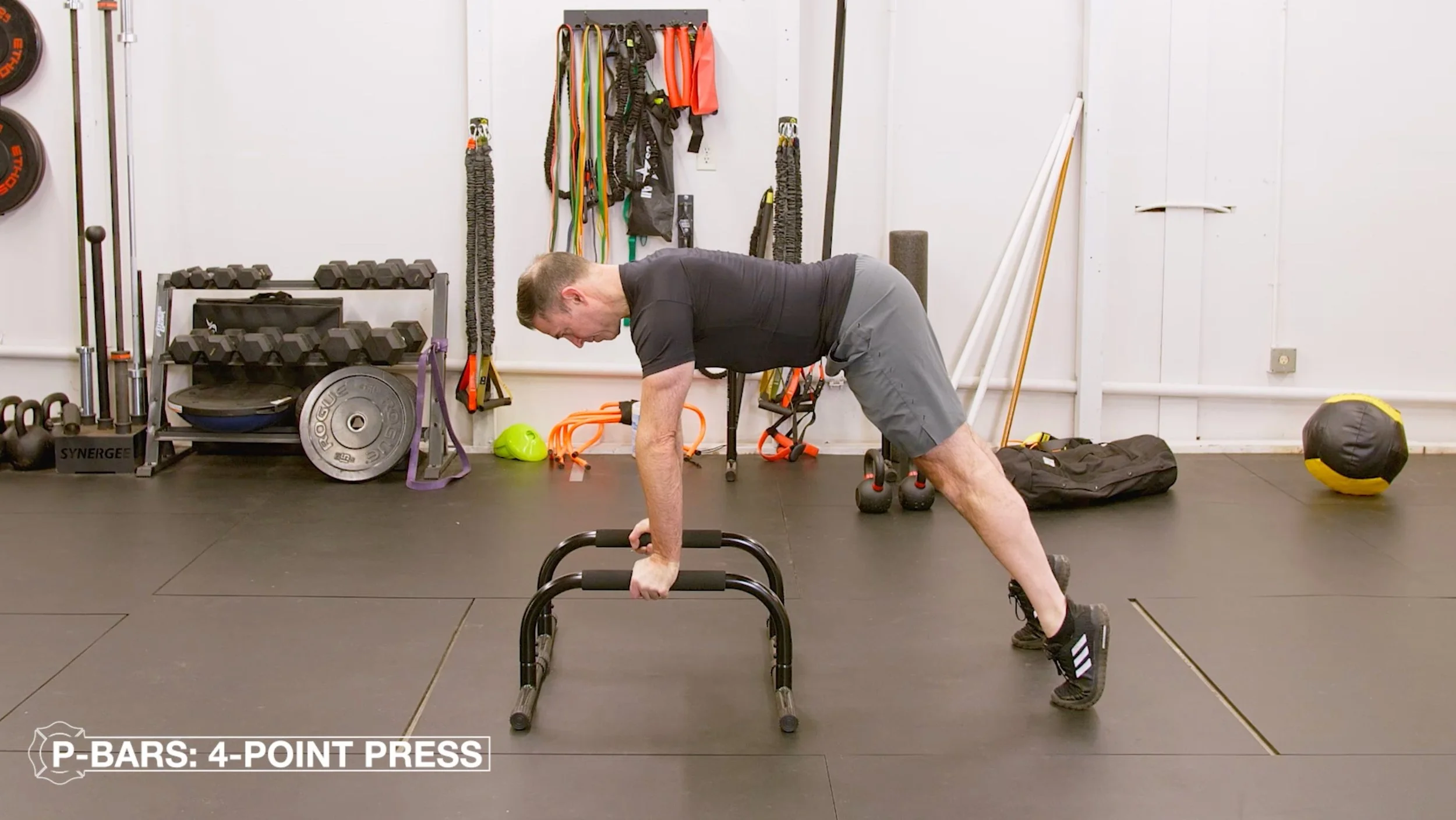 Performance Training Exercise: 4-Point Press — Firefighter Peak Performance