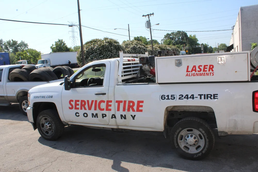 Service Tire — Commercial Tire Shop in Nashville TN - Truck Tires Near Me
