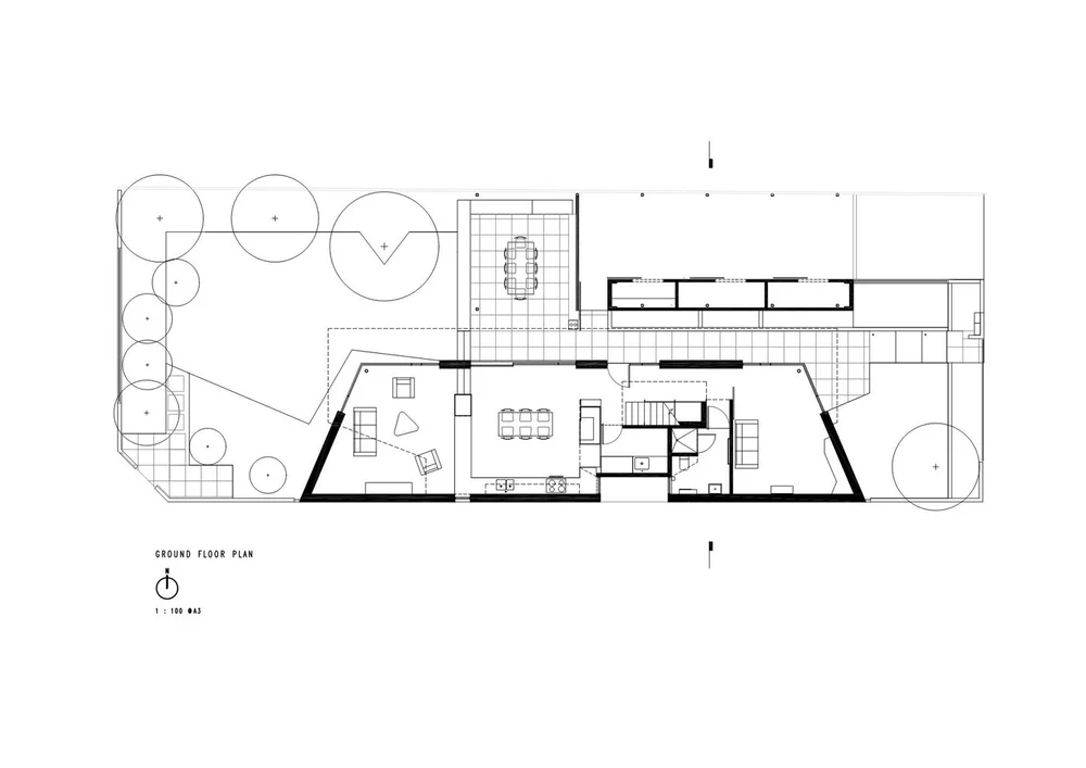 Trapezoid House Lisa McGann Architect Residential — Lisa McGann Architect