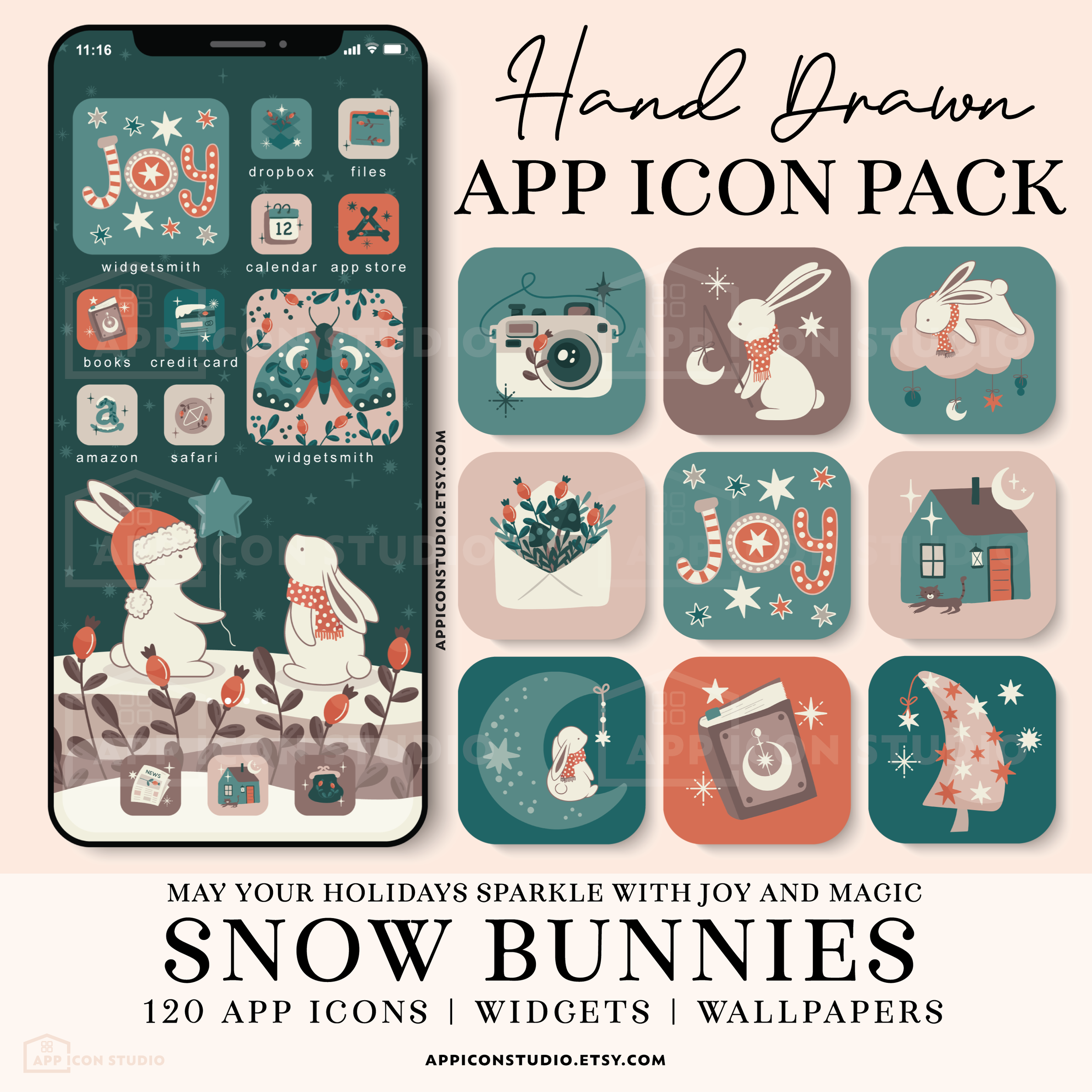 Snow Bunnies — App Icon Studio