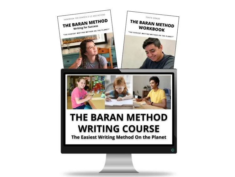 High School Paragraph Writing Course — The Baran Method