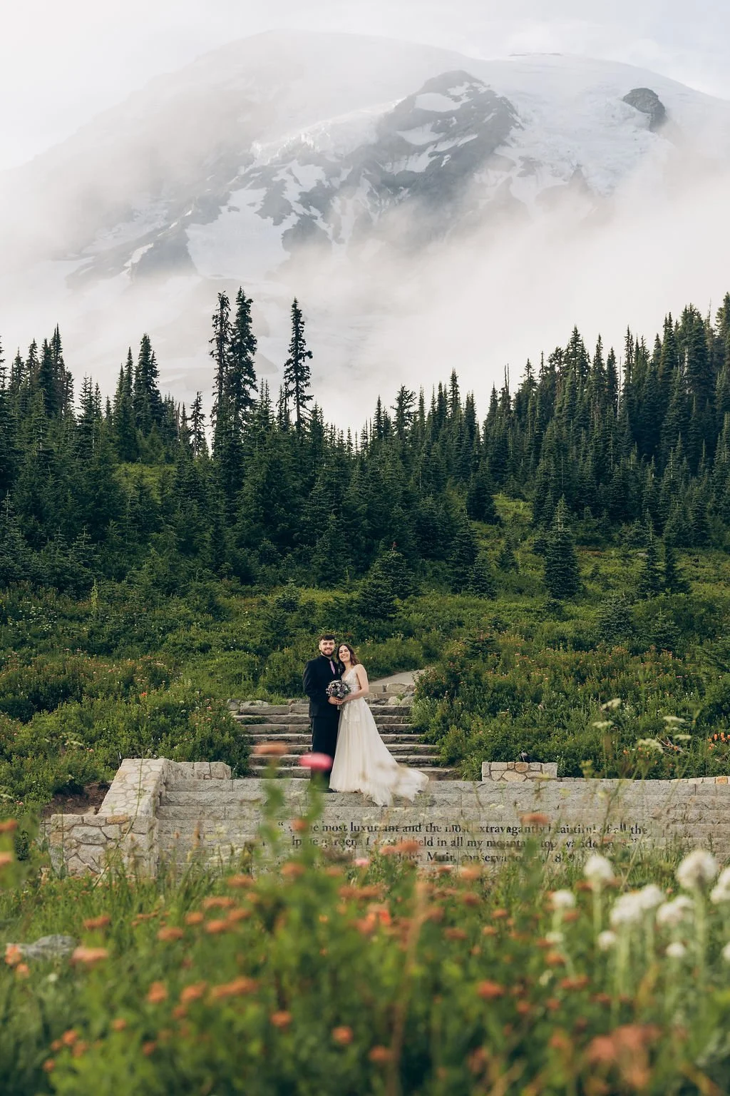 The Best Mount Rainier Elopement Locations — Valerie Lisuk Adventure ...