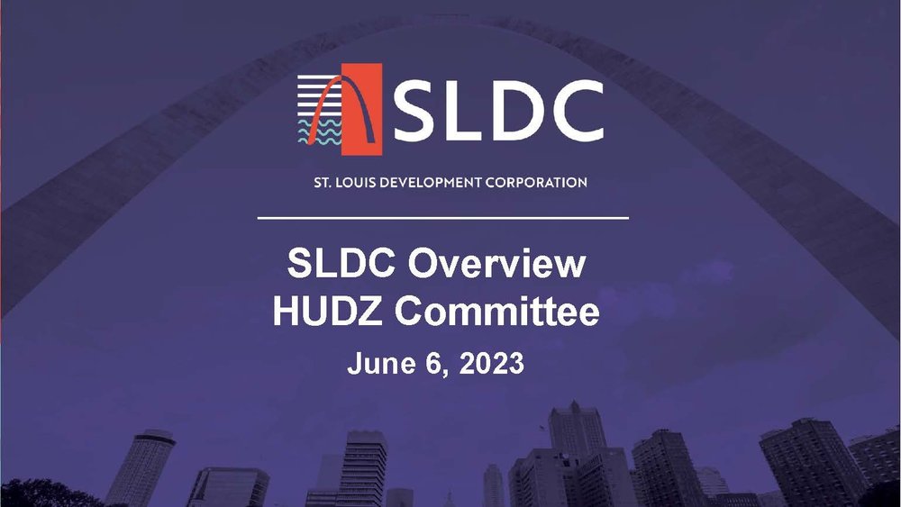 SLDC Presents New Development Process to HUDZ Committee — SLDC, St ...