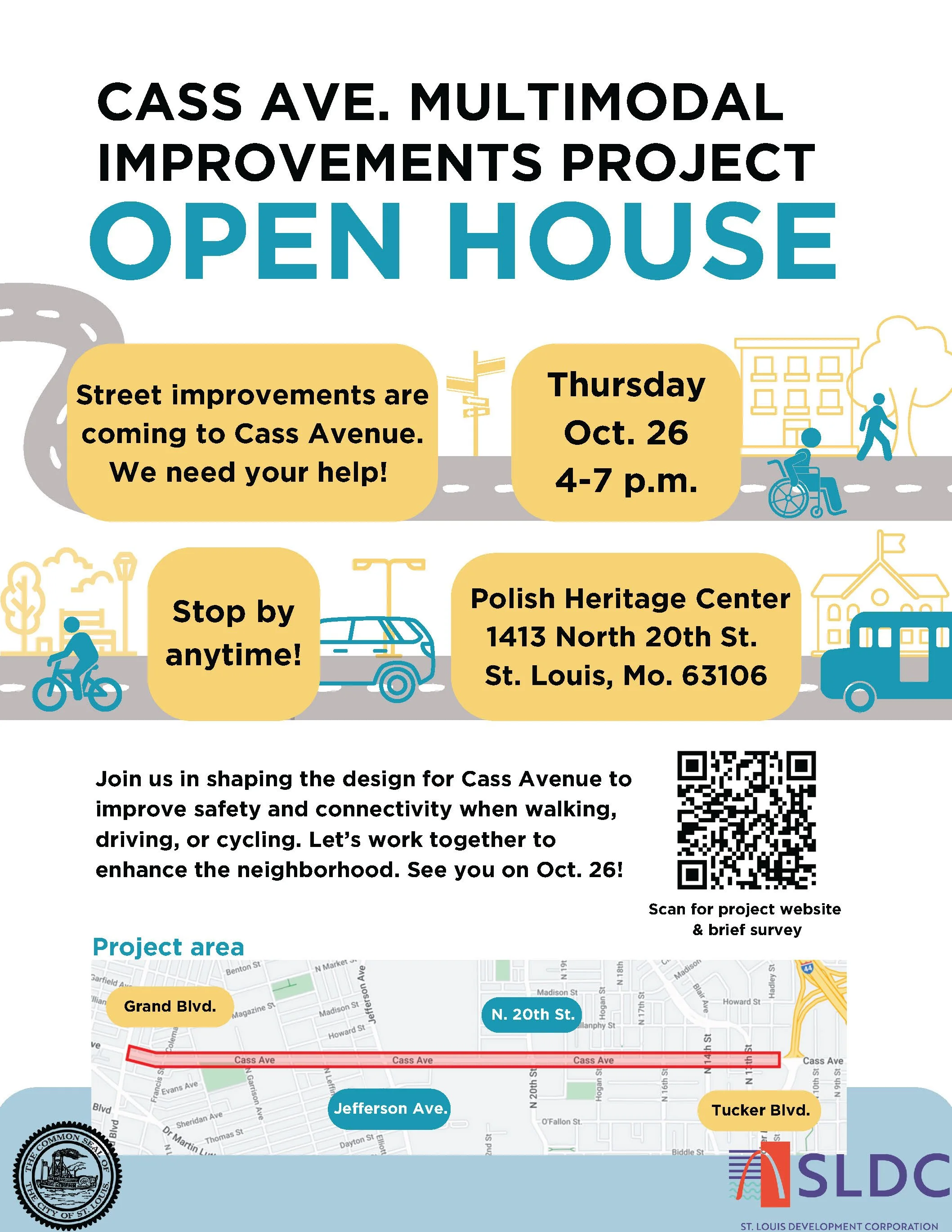 Cass Ave. Multimodal Improvements Project Open House — St. Louis ...