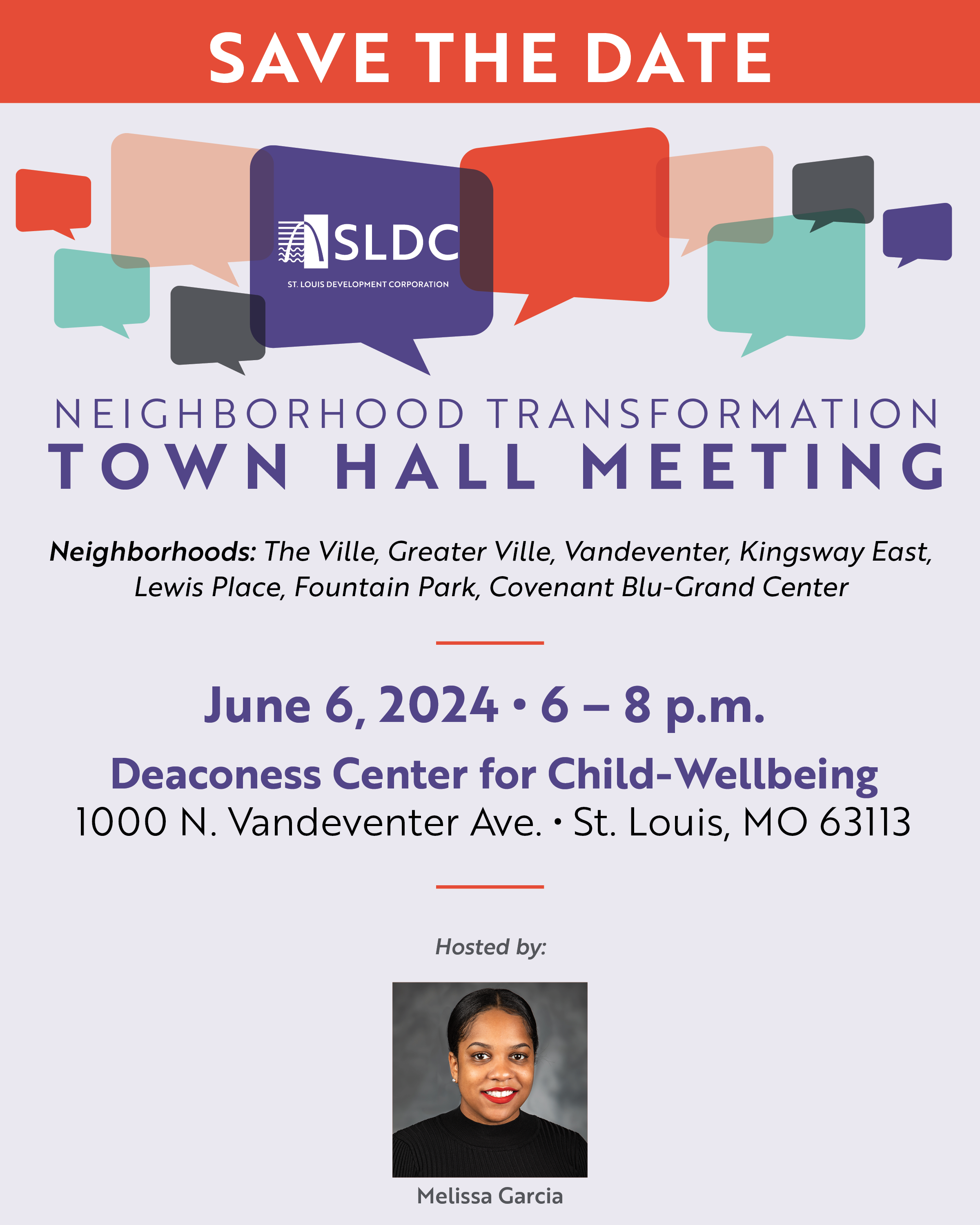 Neighborhood Transformation Town Hall Meeting — SLDC, St. Louis ...