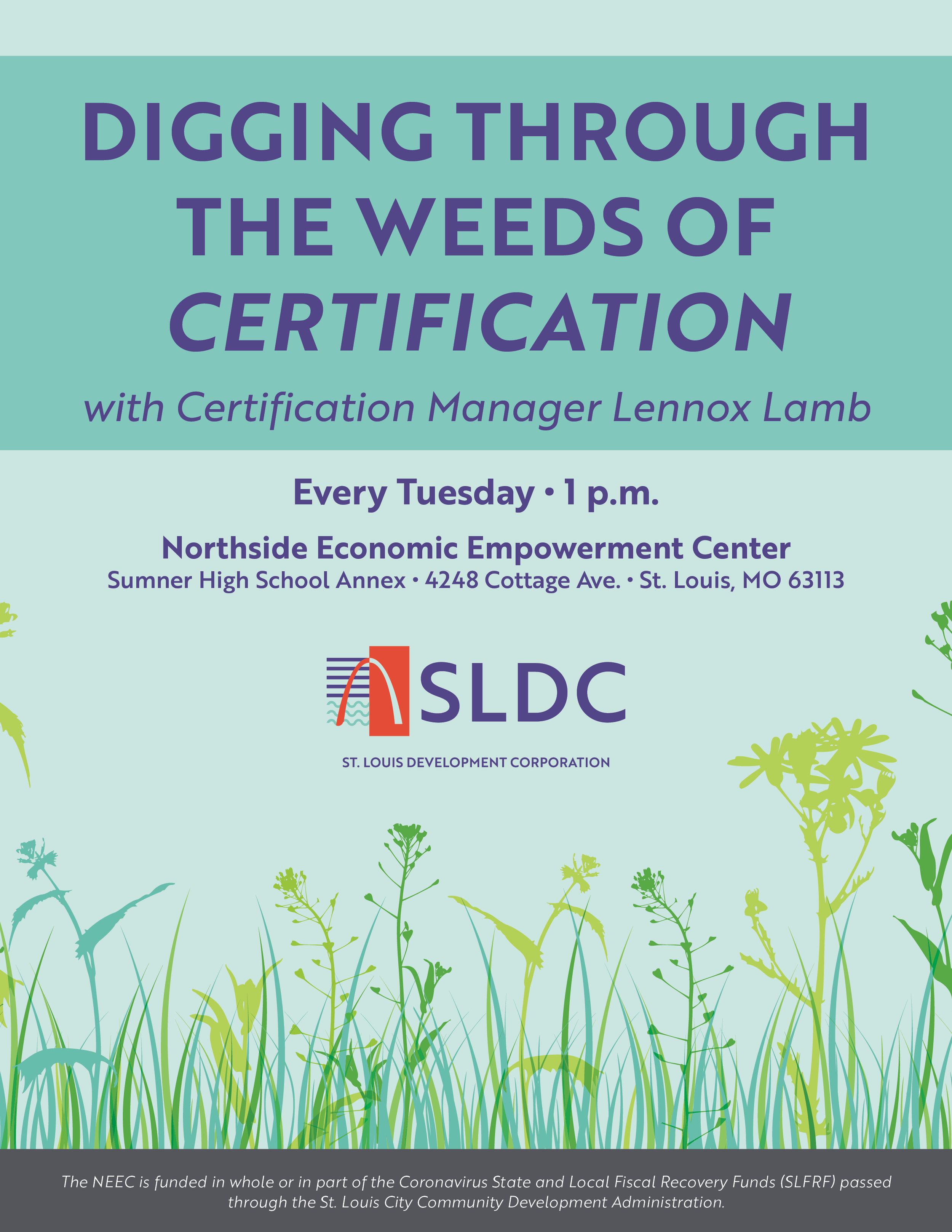Digging Through the Weeds of Certification — SLDC, St. Louis ...