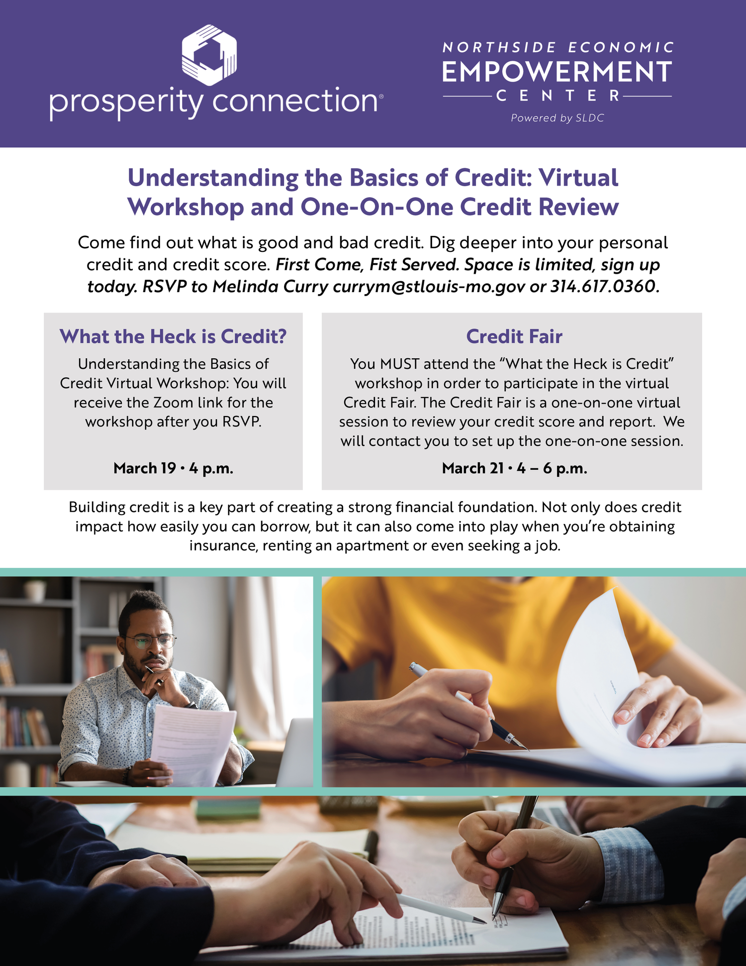Understanding the Basics of Credit: Virtual Workshop — SLDC, St. Louis ...