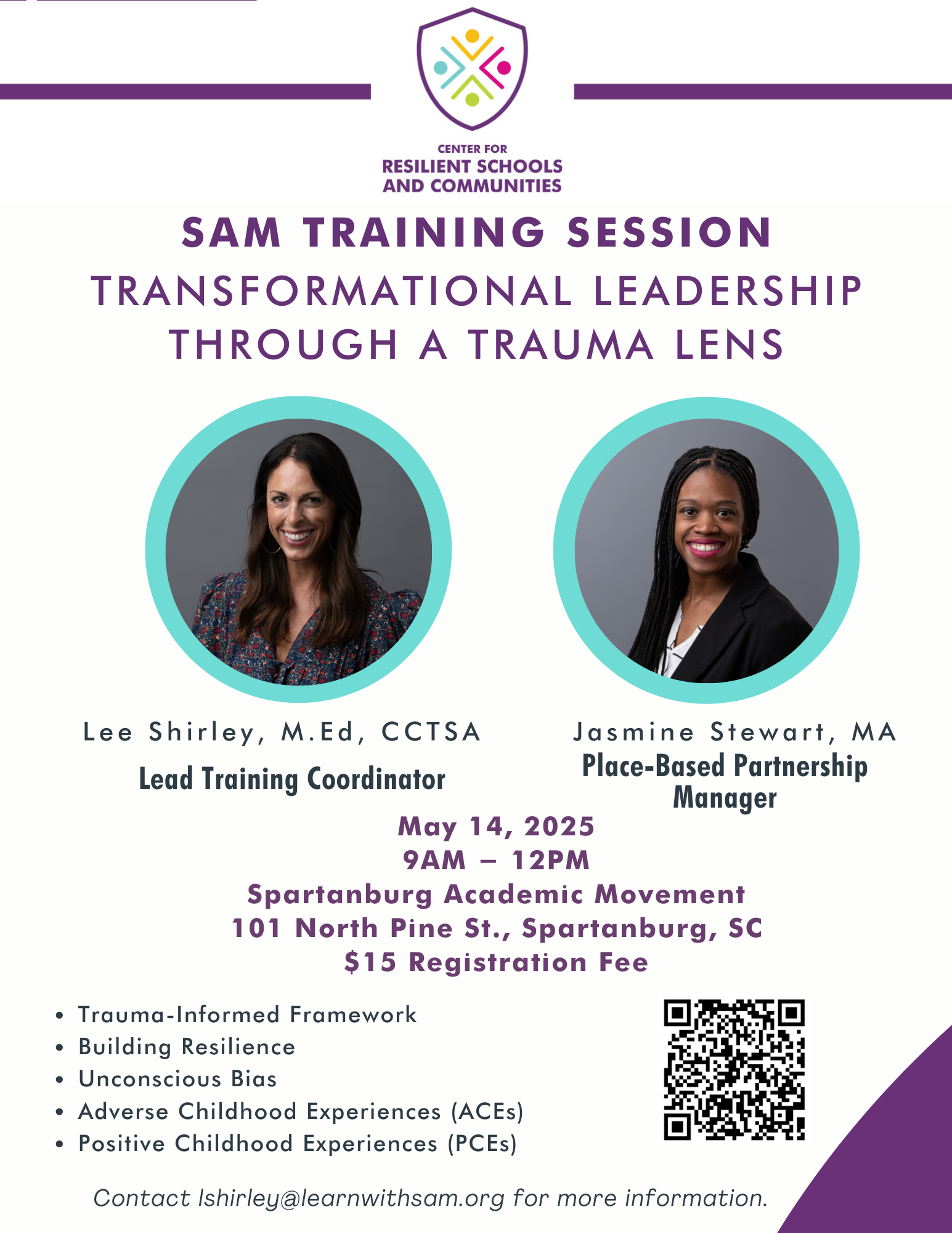 Transformational Leadership Through a Trauma Lens — Spartanburg ...