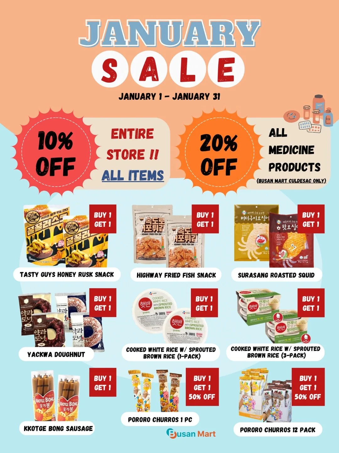 Busan Mart - Korean Convenience Store