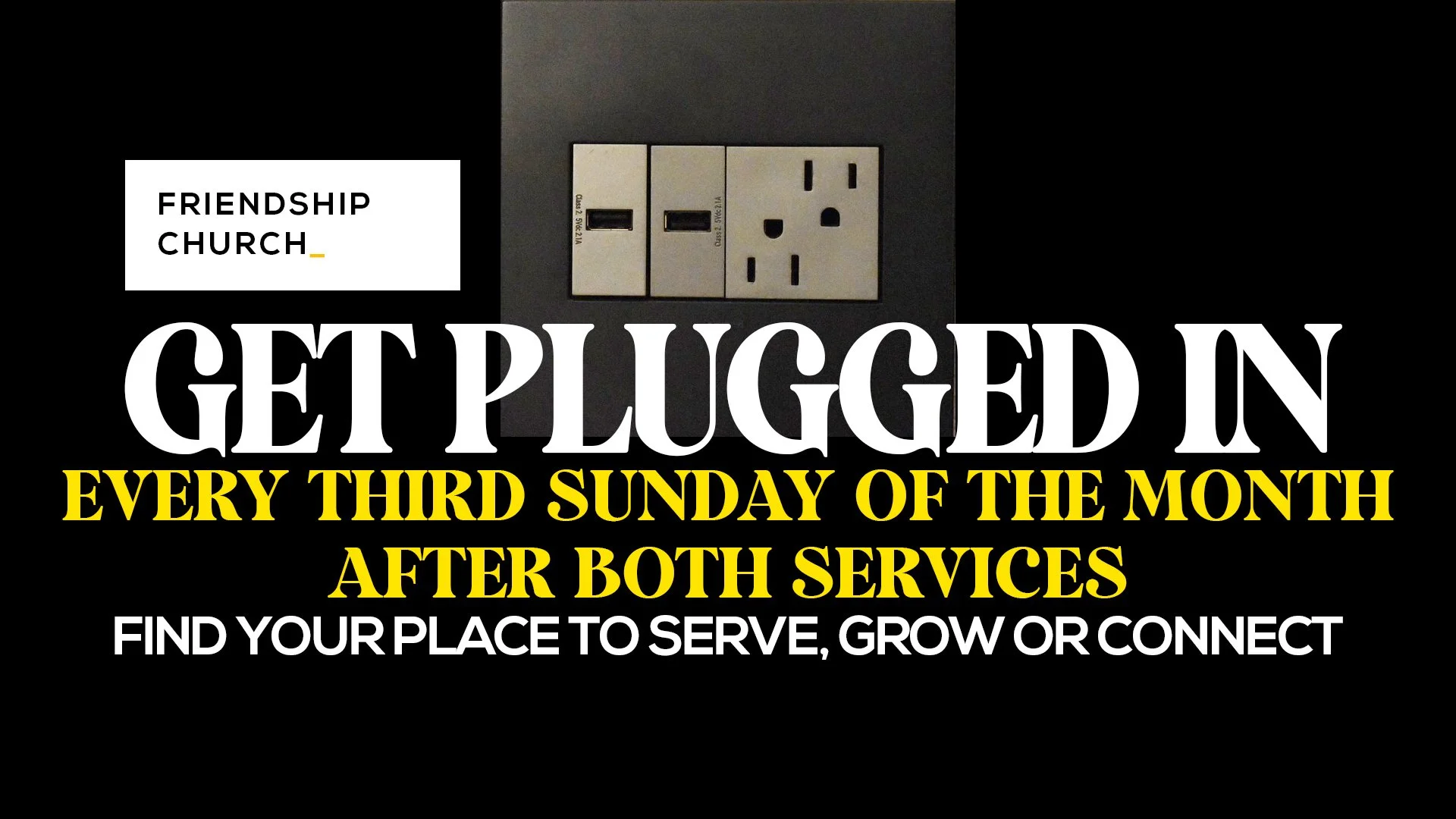 Get Plugged In To Church
