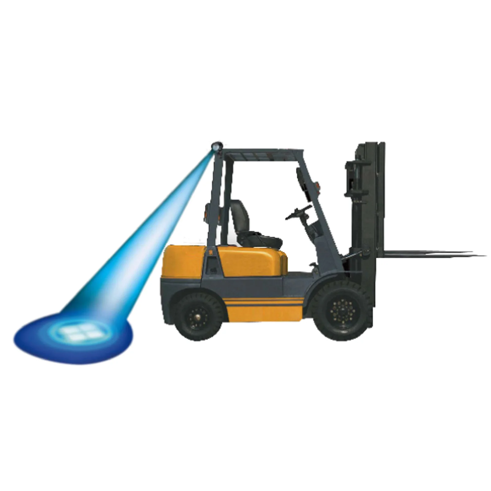 Forklift Red line - Danger Zone Forklift Safety Light | Safety Products ...