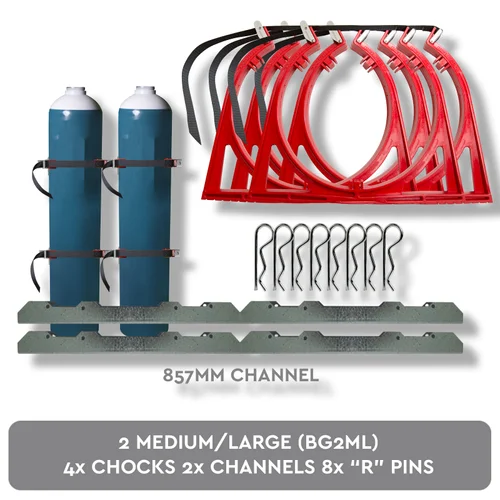 Oxy Acetylene - Gas Cylinder Restraint System | Safety Products Australia