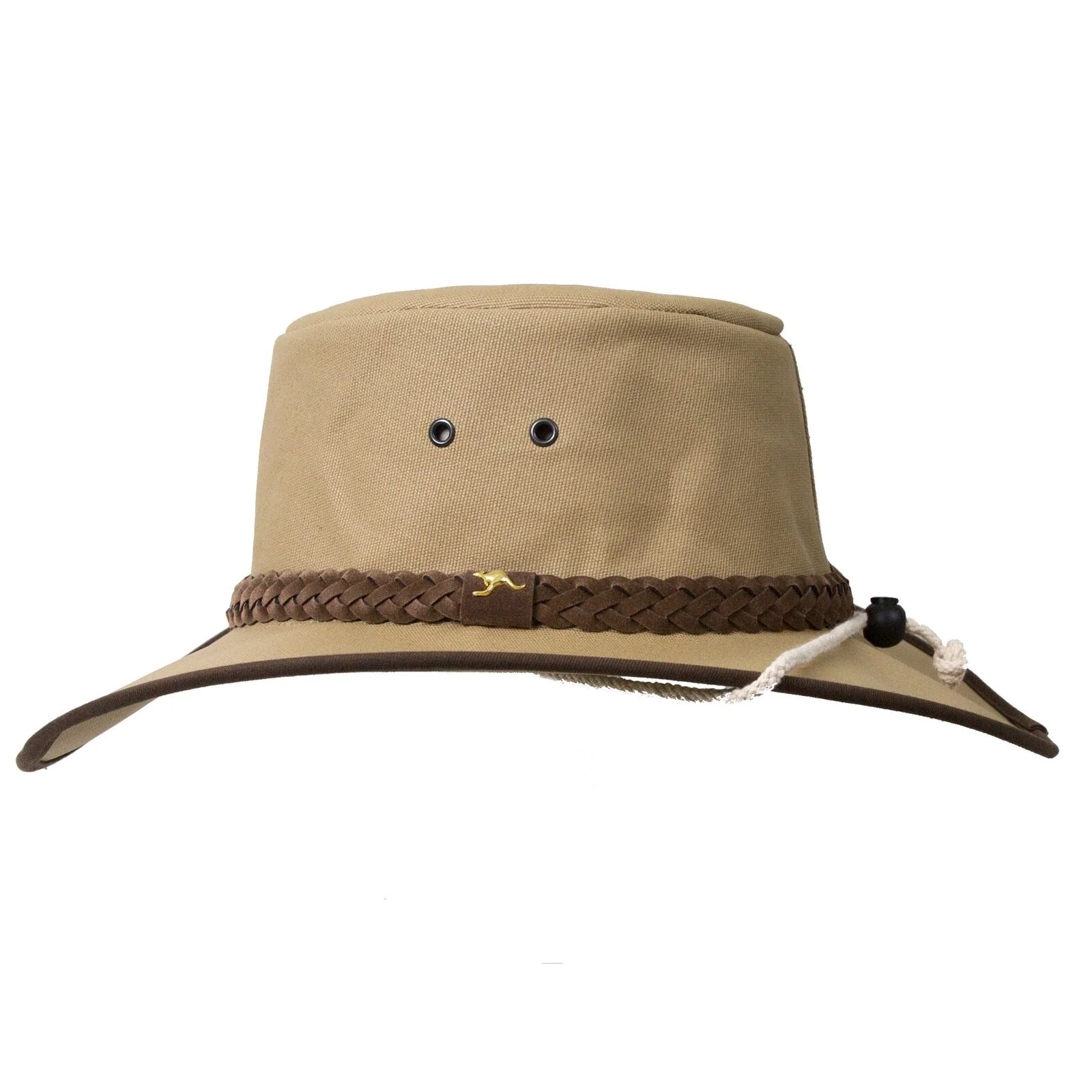 Full Brim Cotton Canvas Bushman Hat