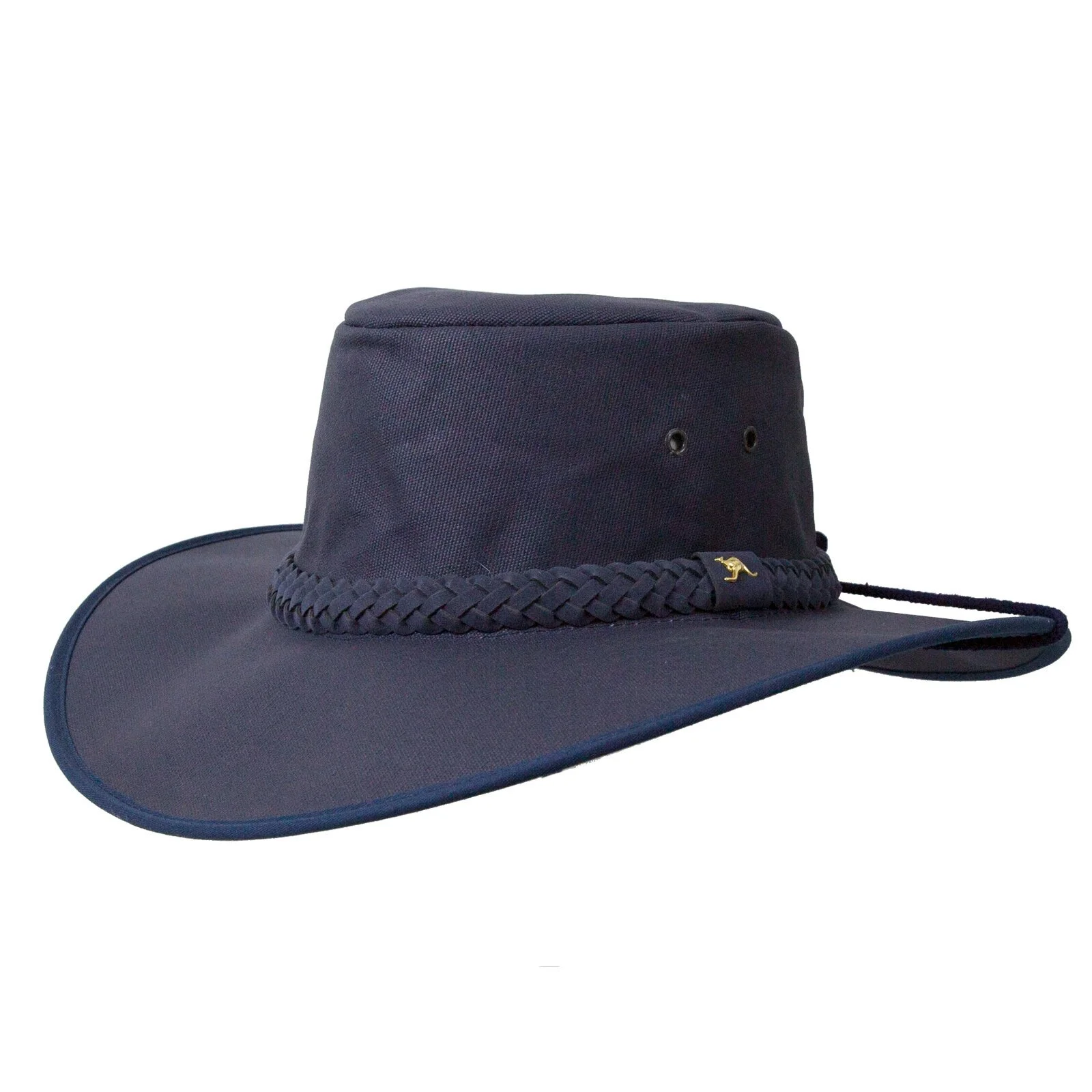Full Brim Cotton Canvas Bushman Hat